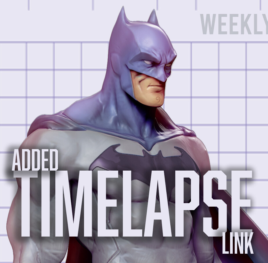 ArtStation - Weekly Zbrush Sketches #10 : Batman