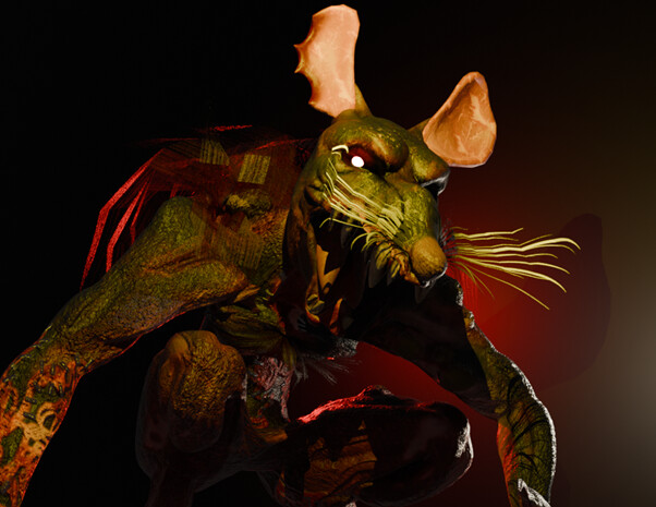 ArtStation - Rat Monster