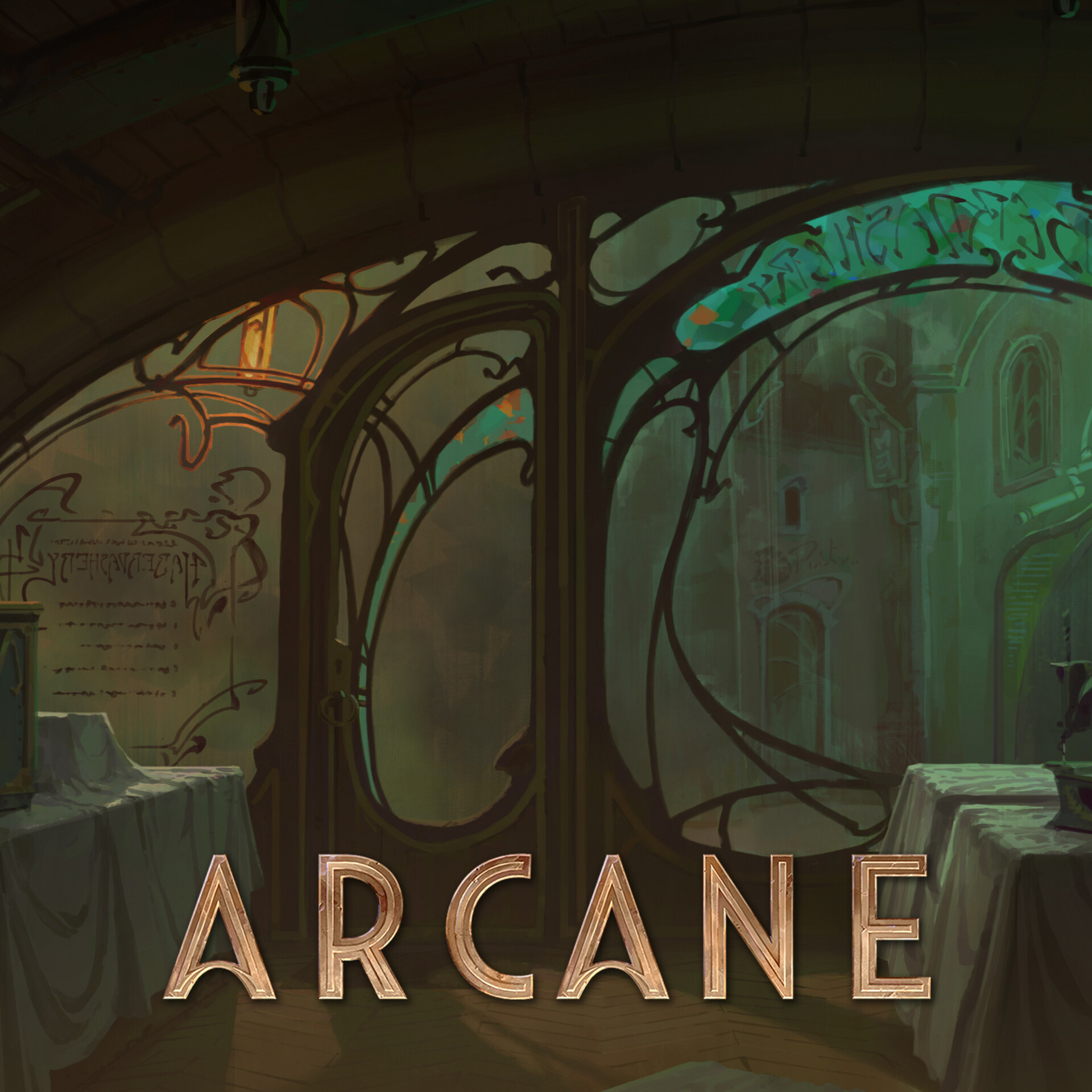 ArtStation - ARCANE Matte Painting