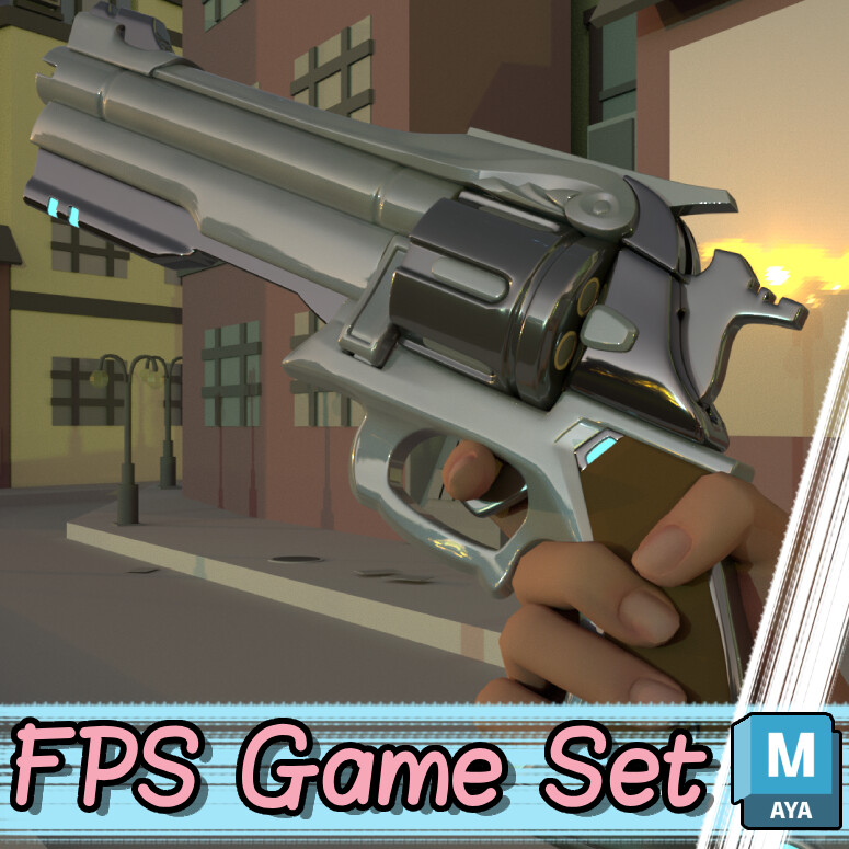 ArtStation - FPS Game Set