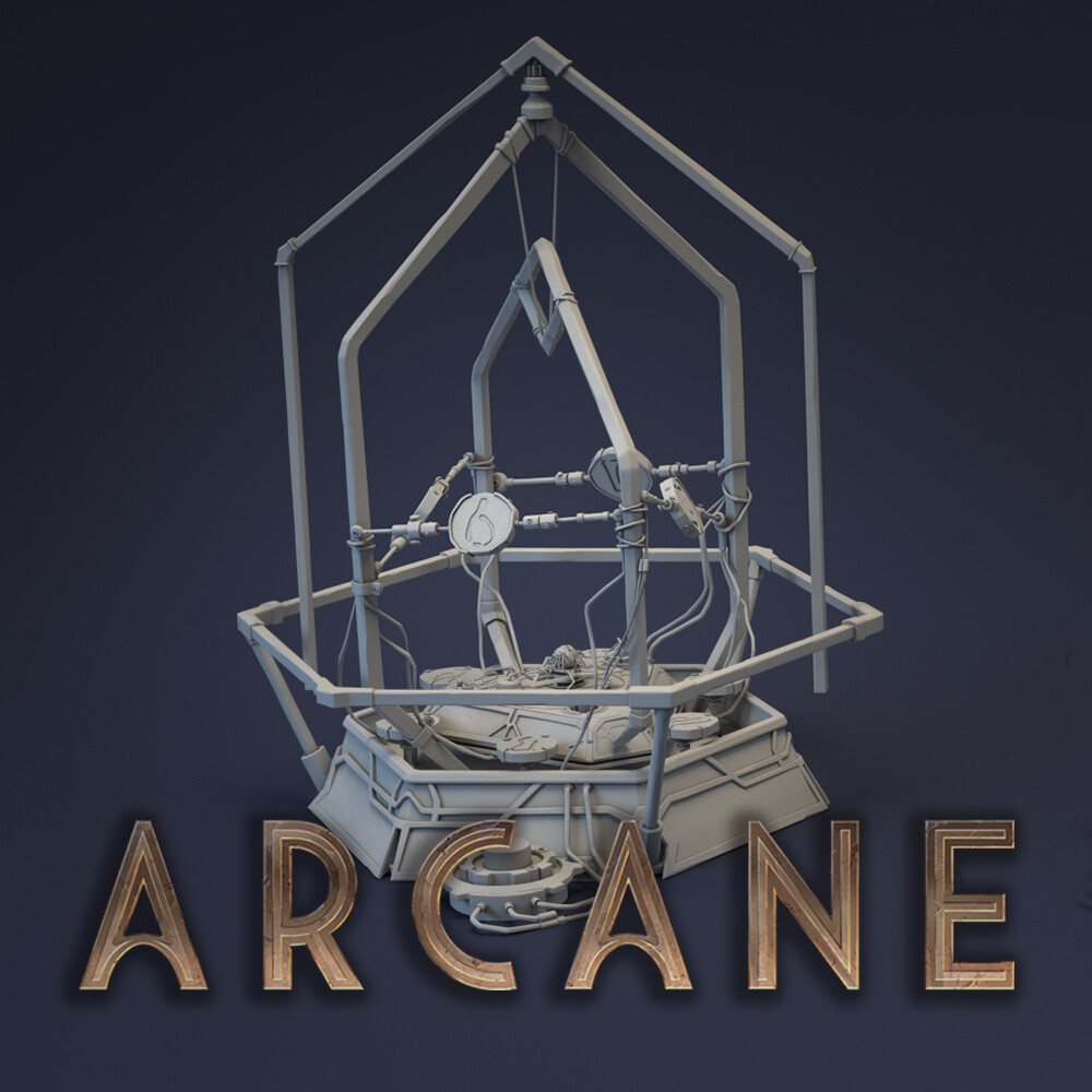 ArtStation - ARCANE - Hextech Cage