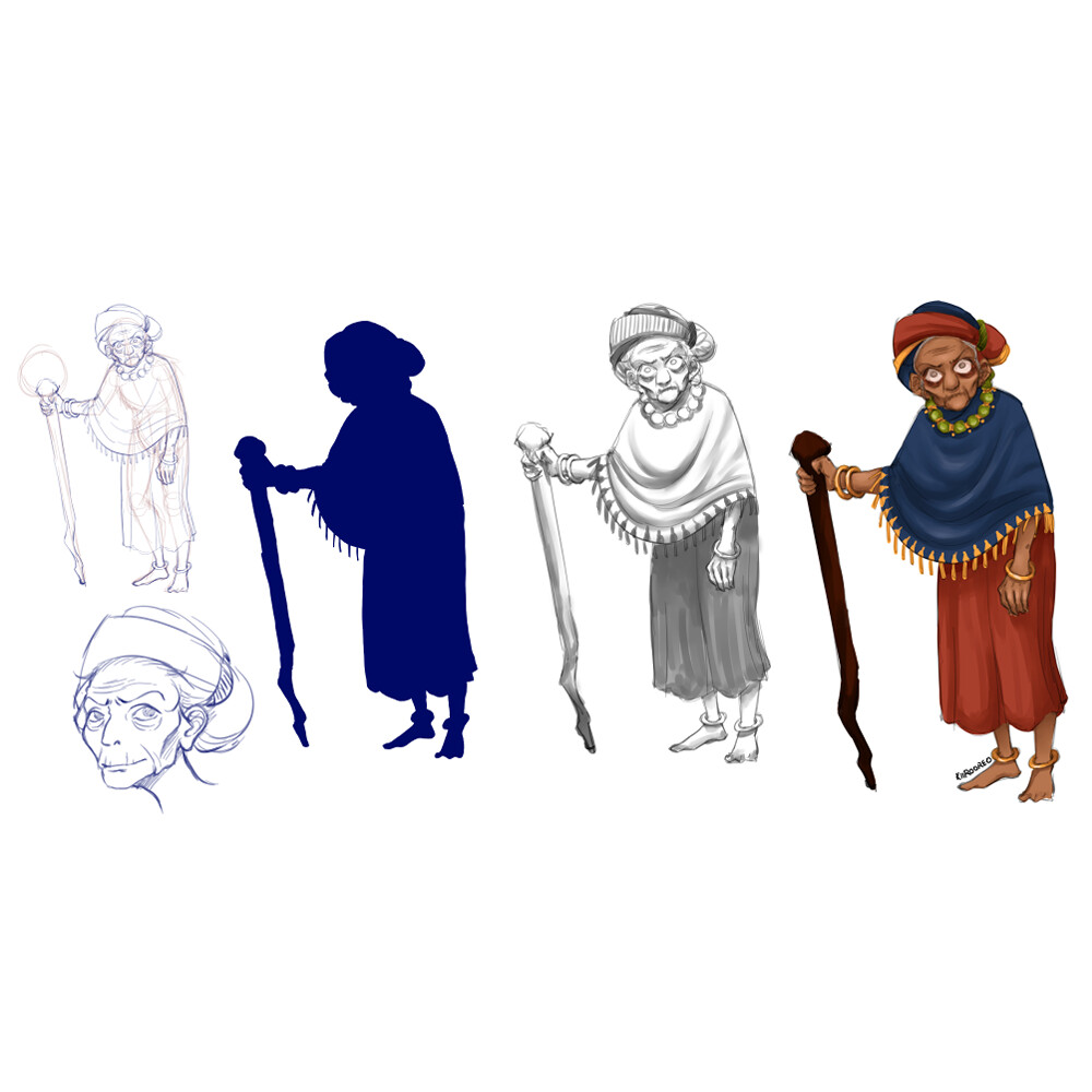 ArtStation - Psychic Character Concept/Design