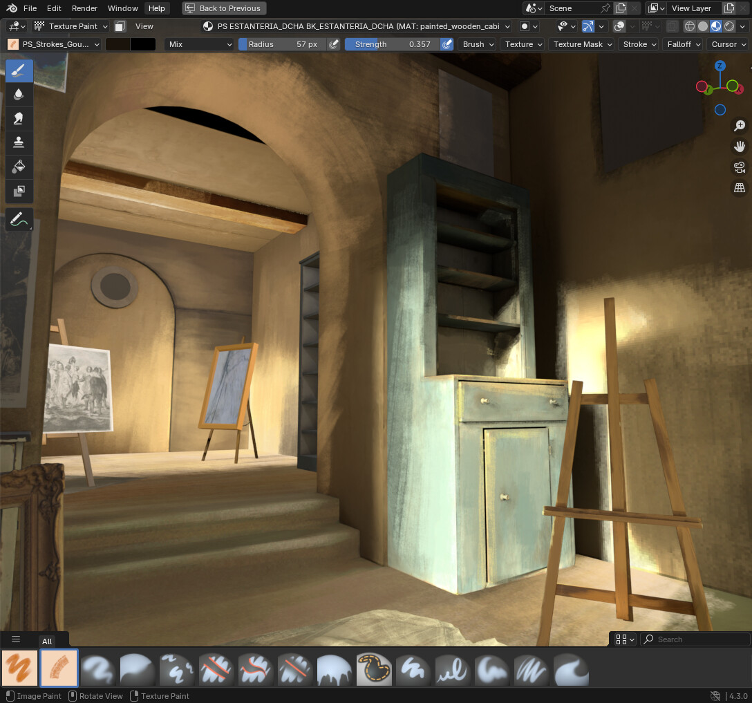 ArtStation - Painter´s studio