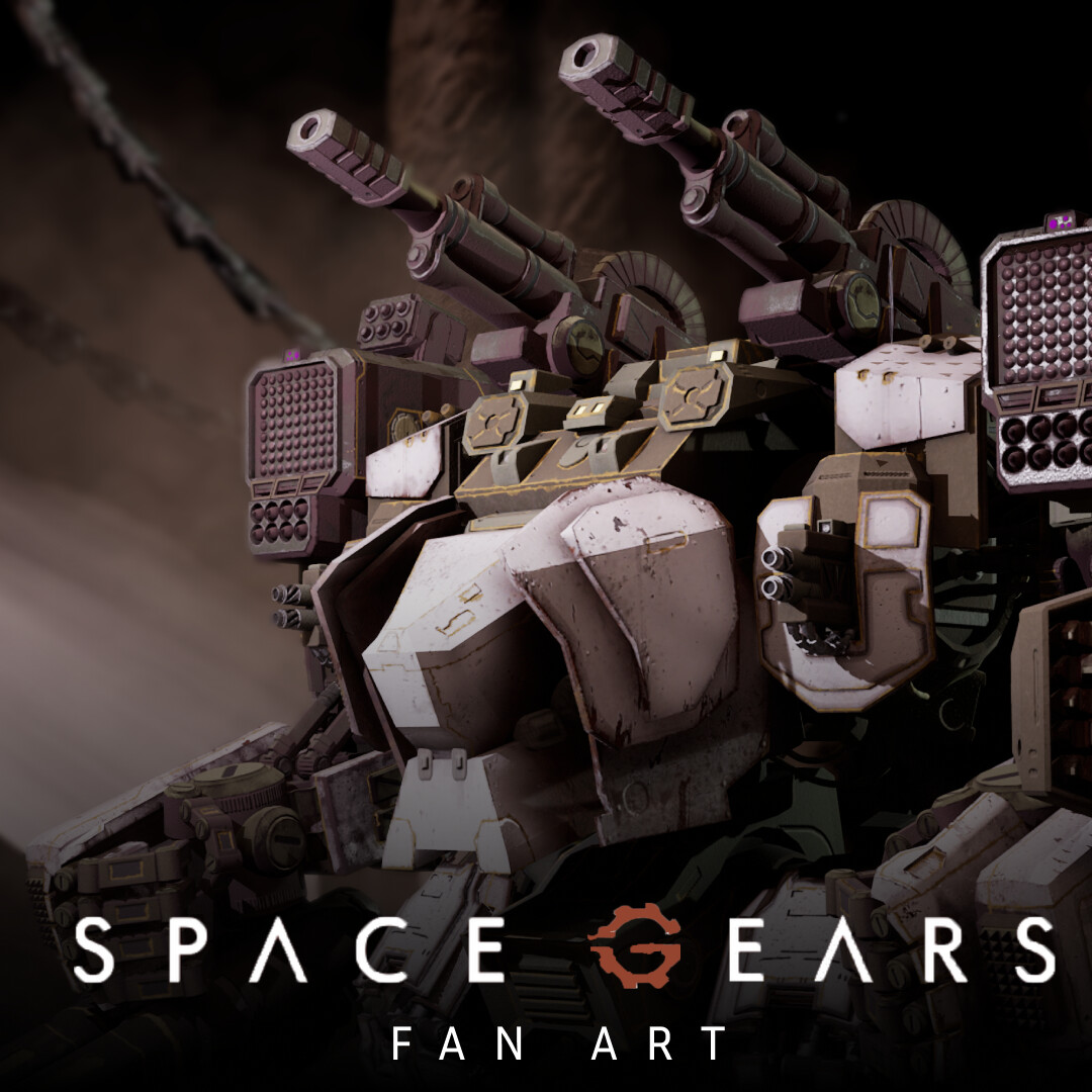 ArtStation - 3D fan art of the Defender L1D1 Mech