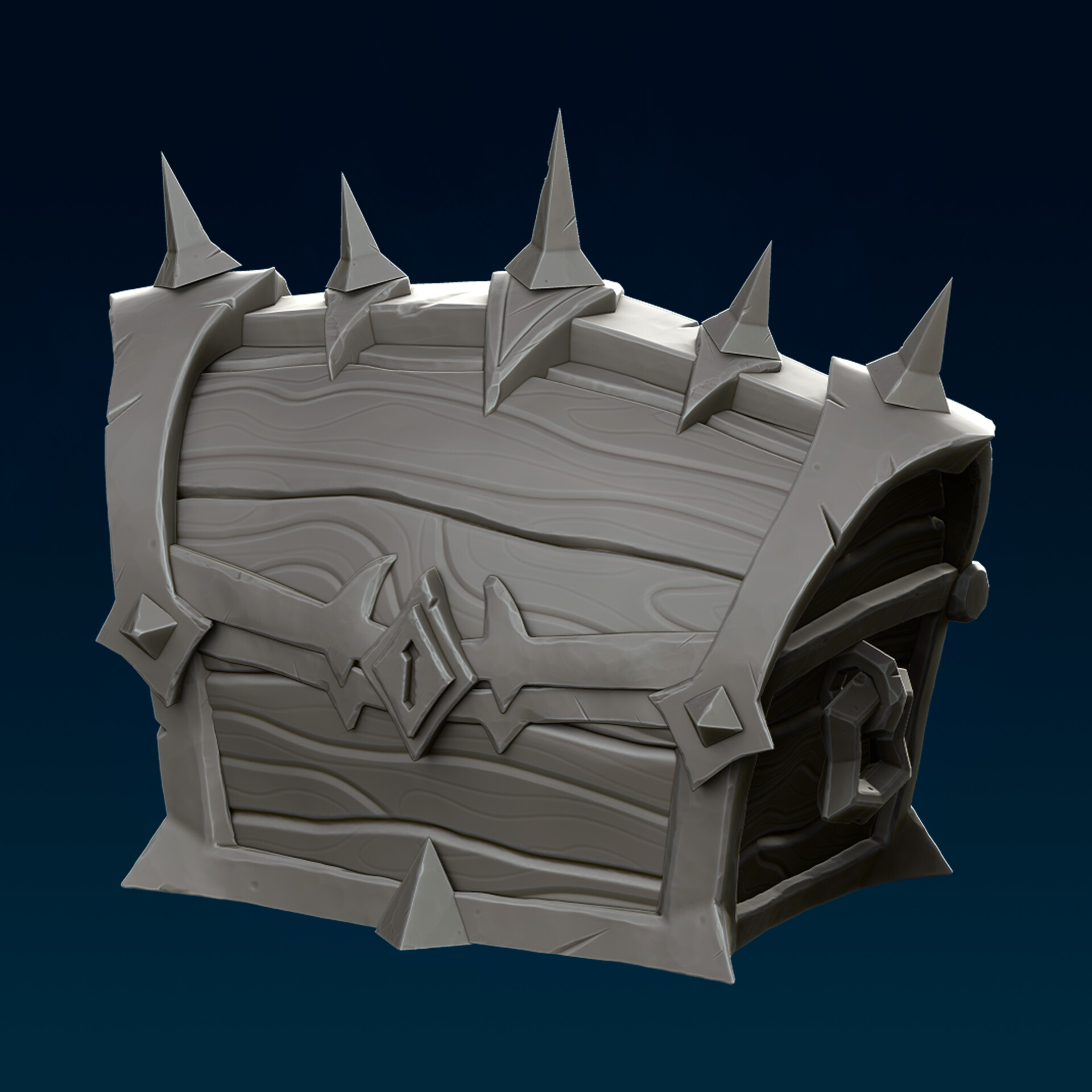 ArtStation - Stylized Chest