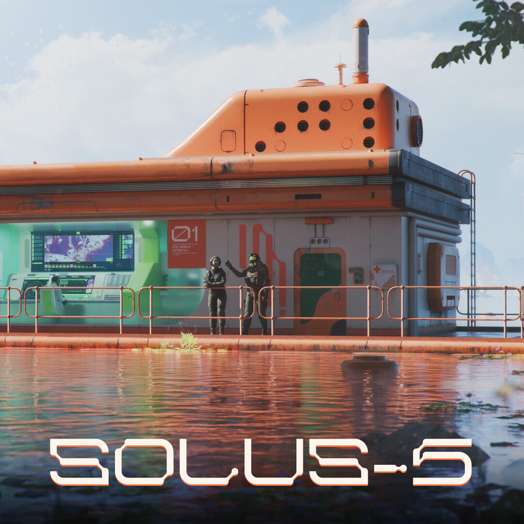 ArtStation - Solus-5: Mobile Control Room