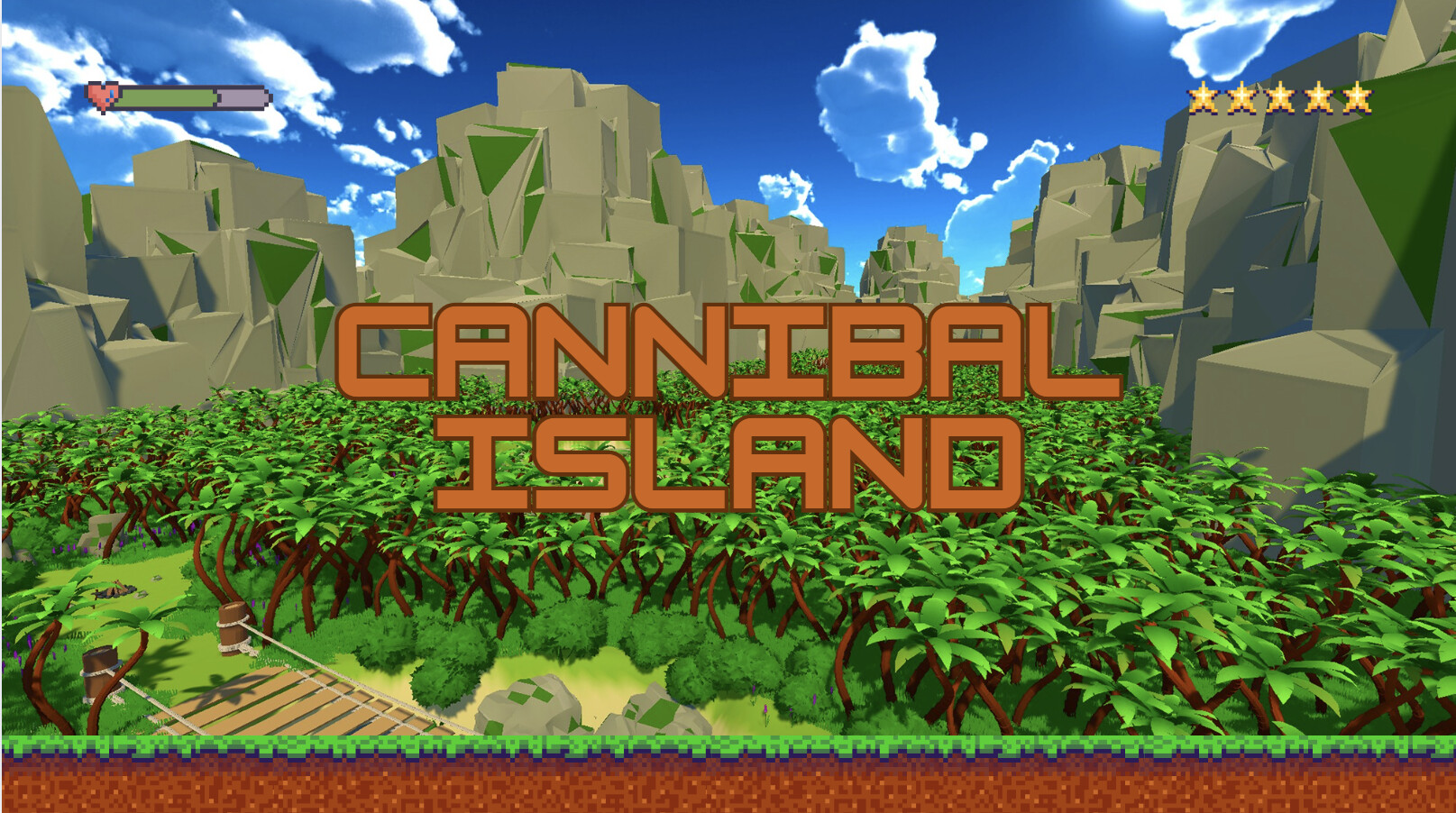 ArtStation - Cannibal Island - A Unity Level Design