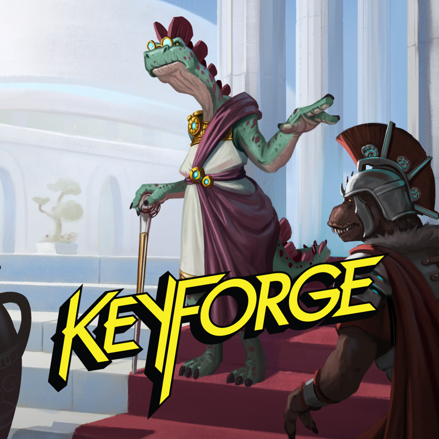 ArtStation - Keyforge - Governess Silvina