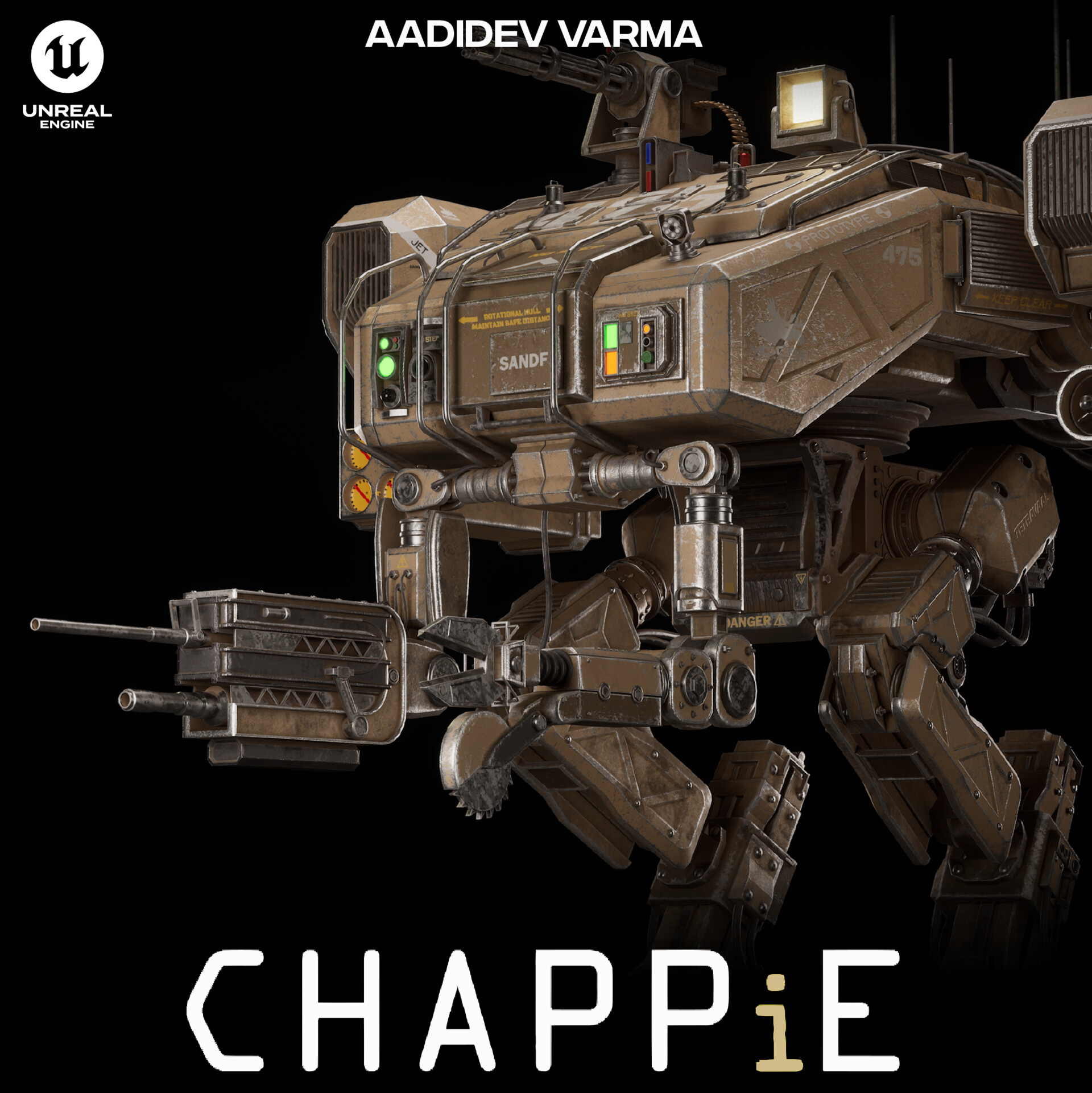 Aadidev Varma - The Moose Mecha - Chappie