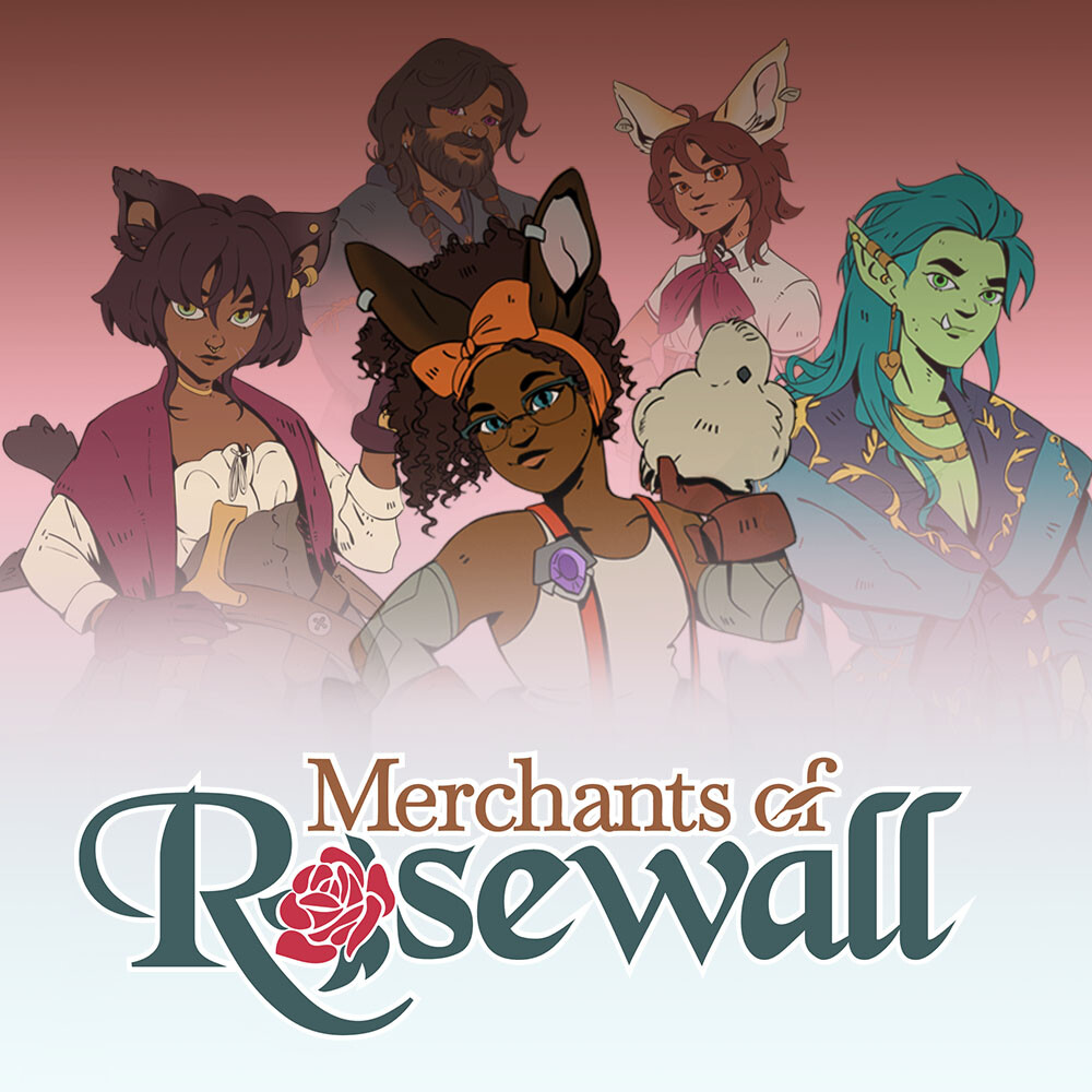 Emily Pearson - Merchants of Rosewall Character Art