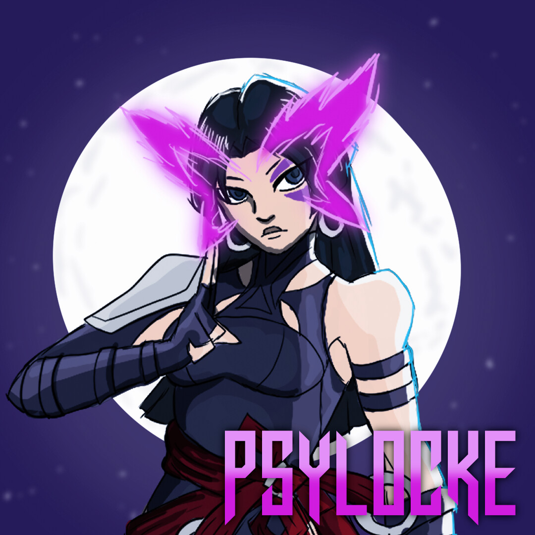 ArtStation - Psylocke (Marvel Rivals)