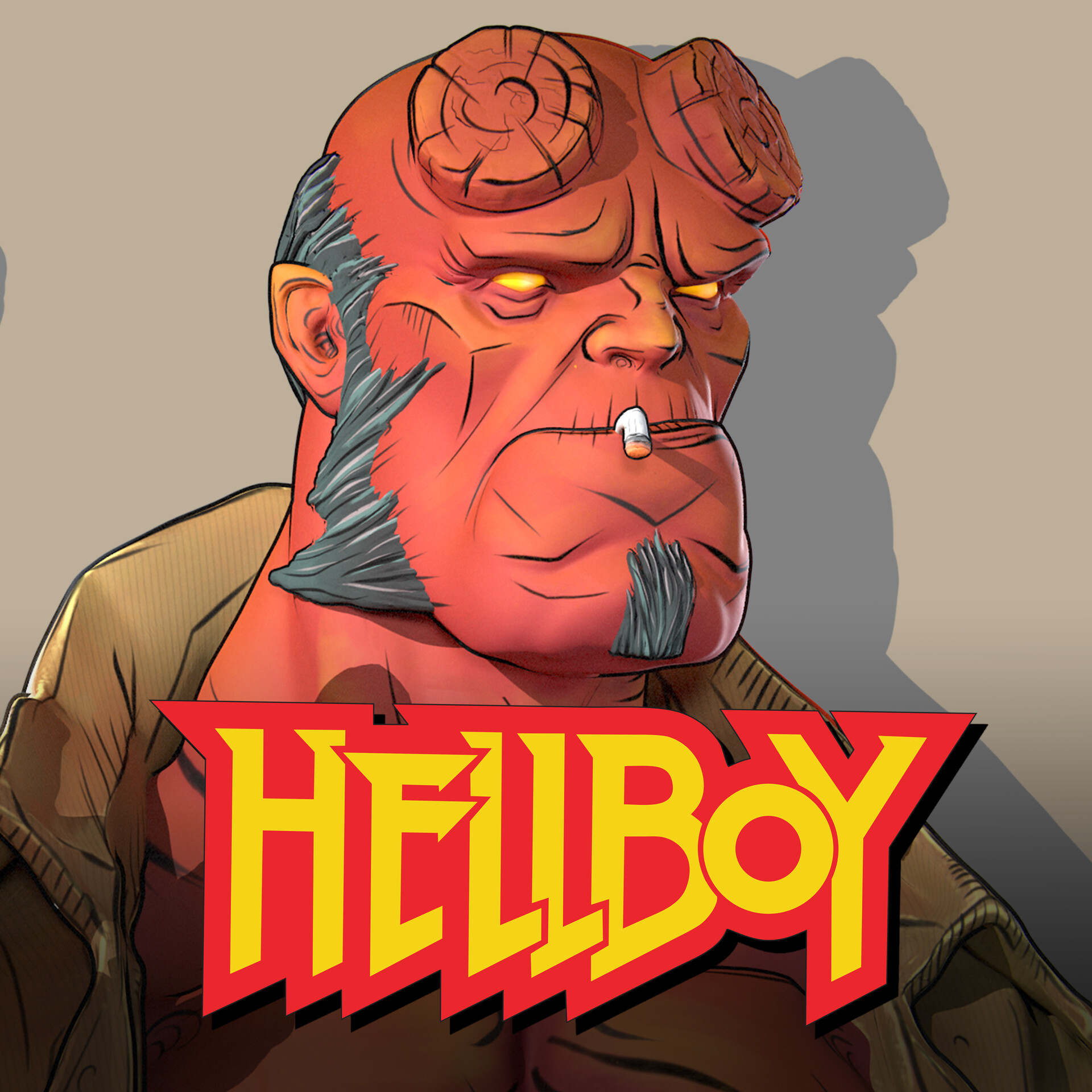 ArtStation - Hellboy|Fan Art