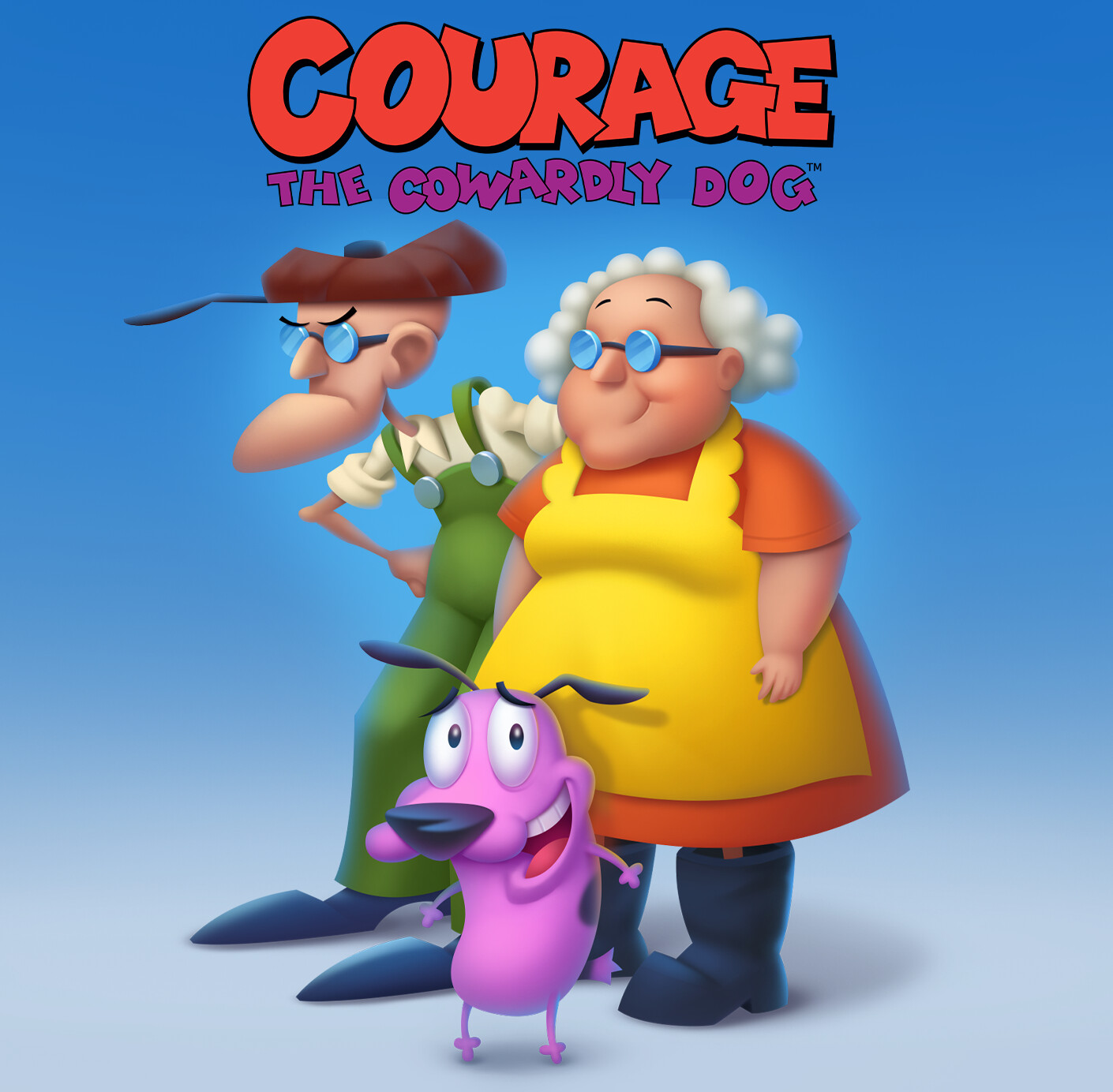 ArtStation - Courage The Cowardly Dog