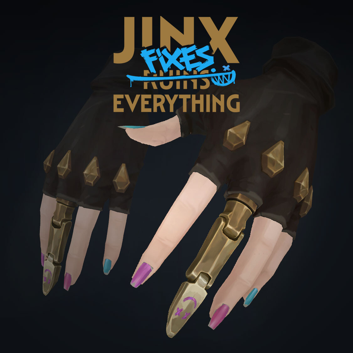 ArtStation - JINX FIXES EVERYTHING - Level Design (Assets, Texturing ...