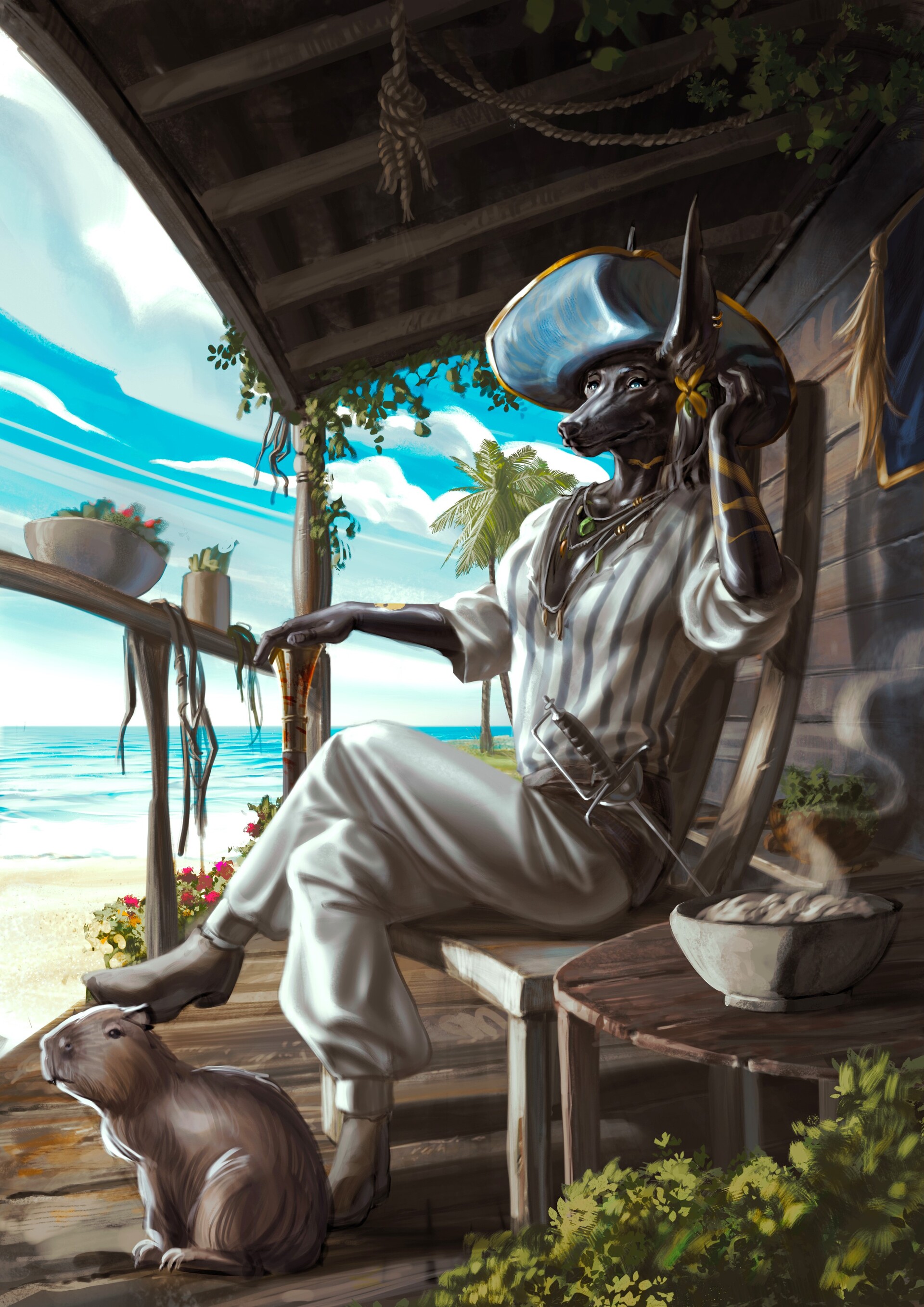 ArtStation - Pirate Girl