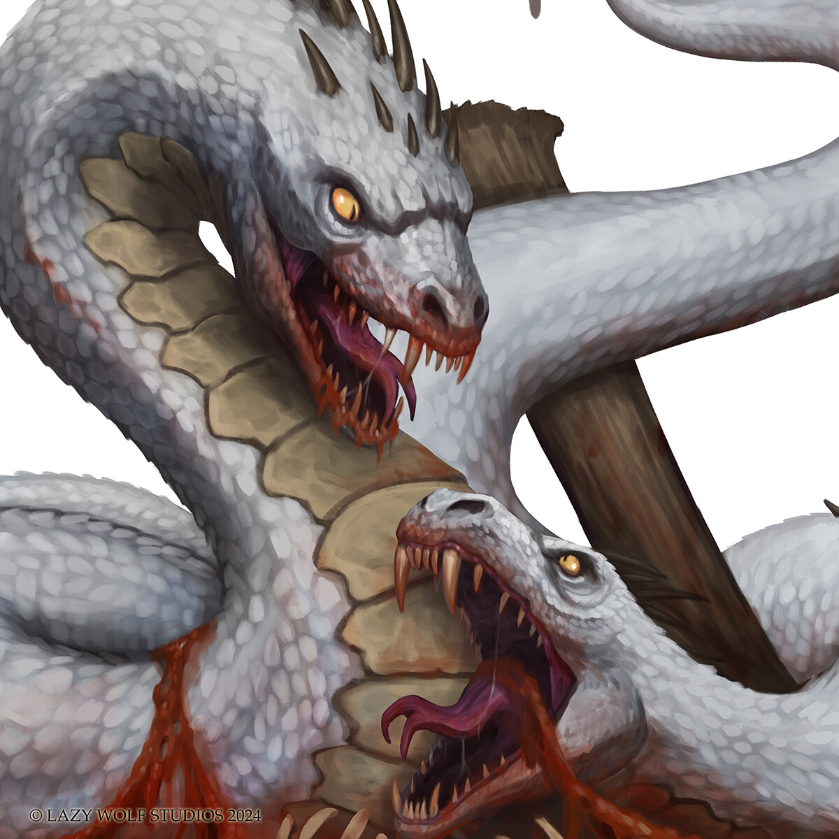 ArtStation - Thrones & Bones: Tomb of the Frost Giant - Linnorm