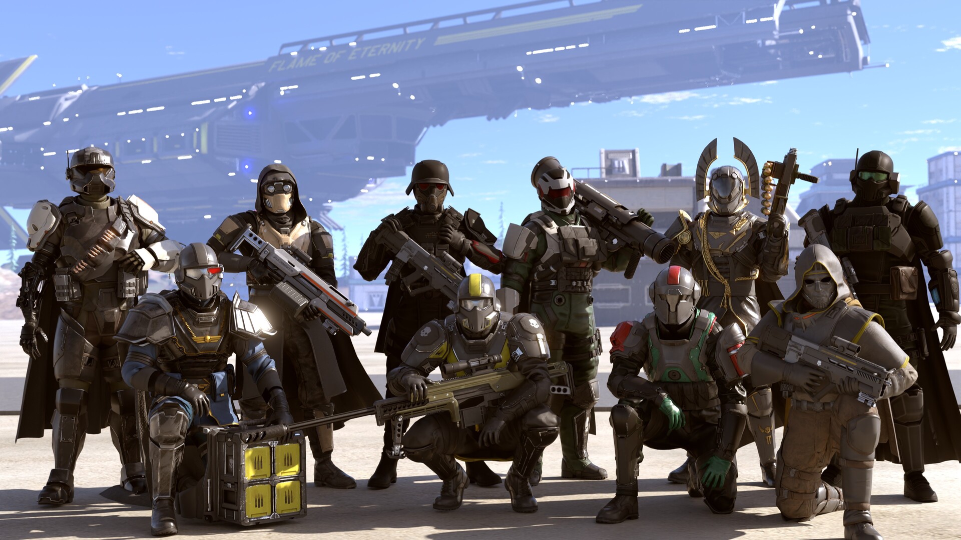 ArtStation - Helldivers 2 Group Photo