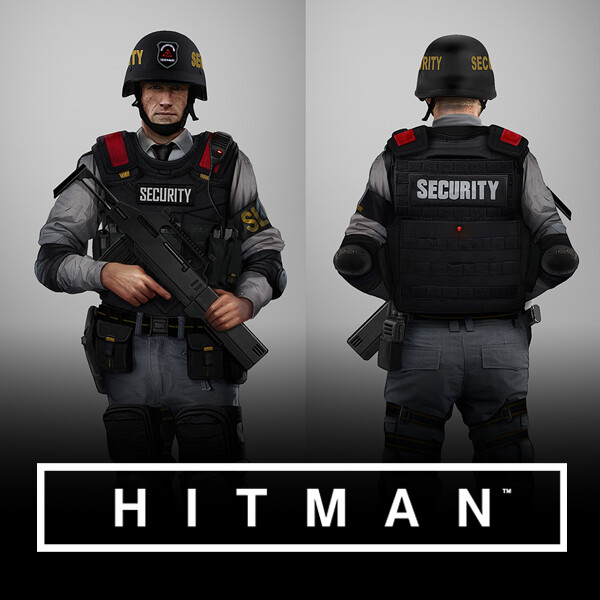 ArtStation - Hitman Character Concepts - Security Guards