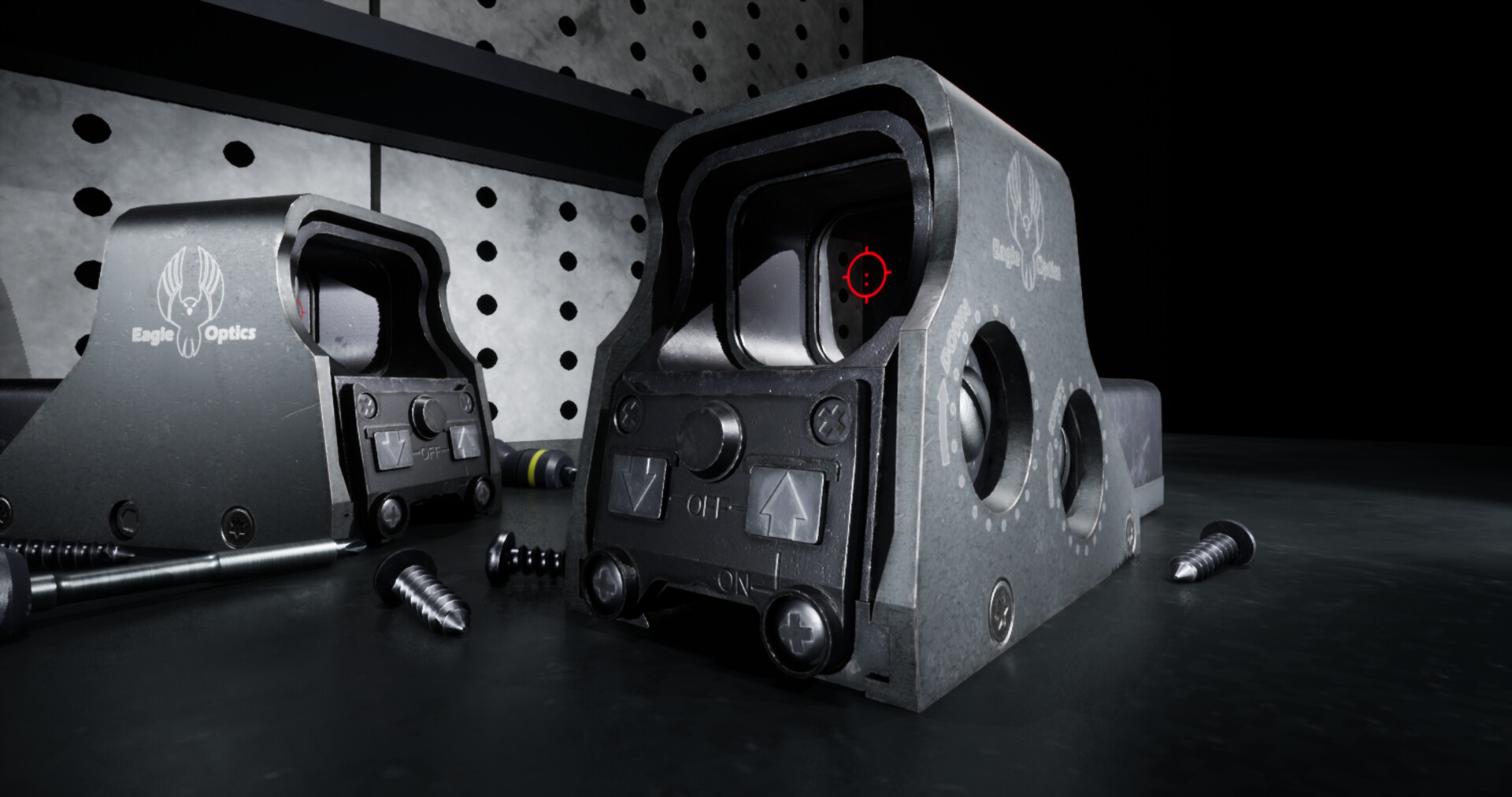 ArtStation - Holographic Sight Game Ready Asset