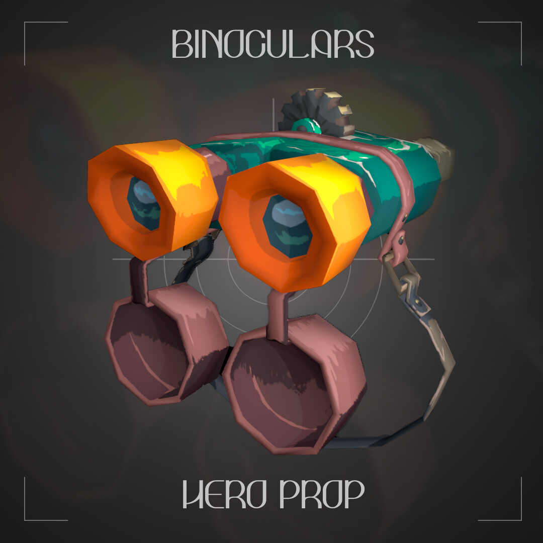ArtStation - Binoculars - Hero Prop