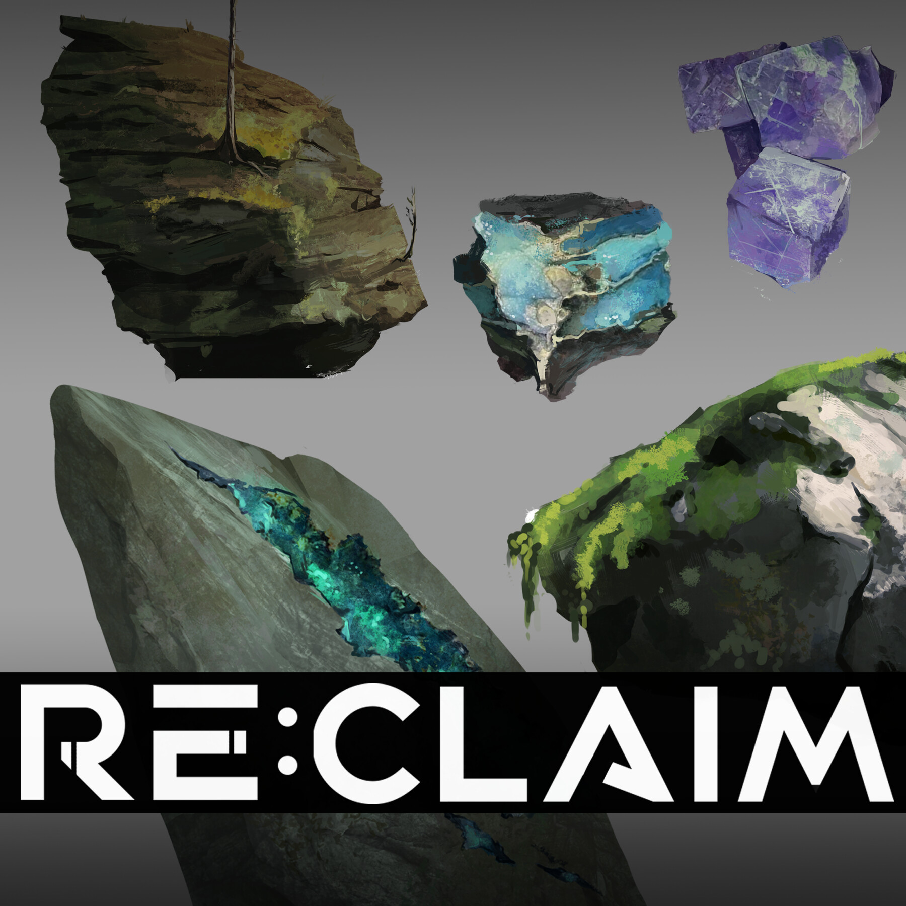 ArtStation - Re:Claim - Material Studies 1