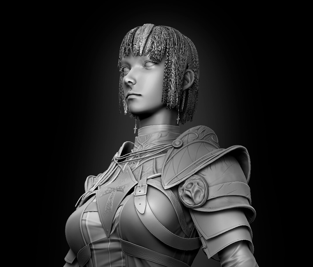 ArtStation - Palladin sculpt