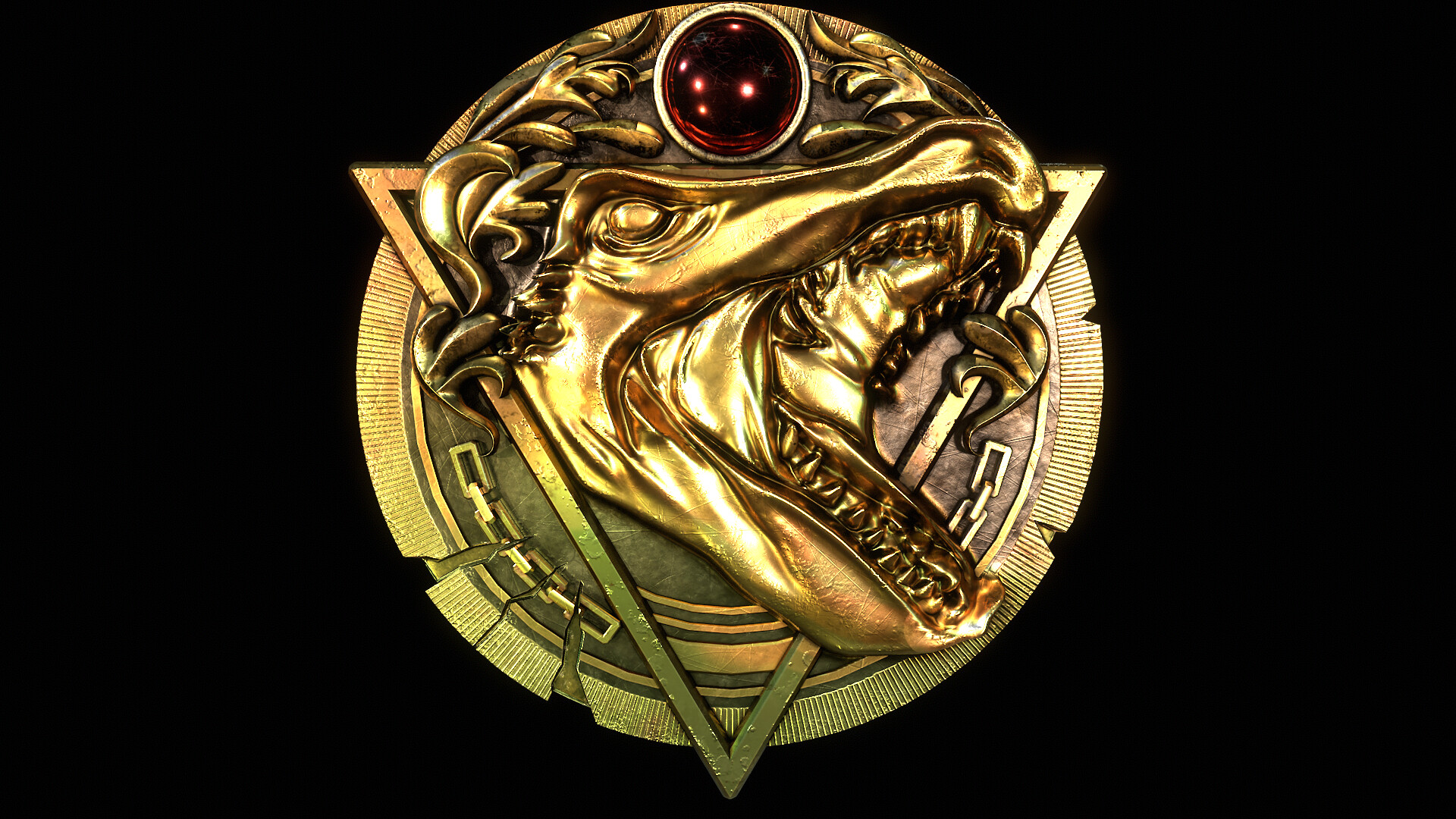 ArtStation - Dinosaur Gold Coins