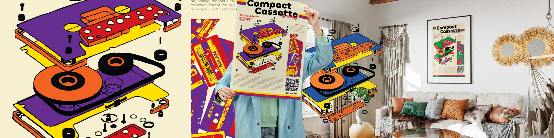 ArtStation - Compact Cassette Anatomy