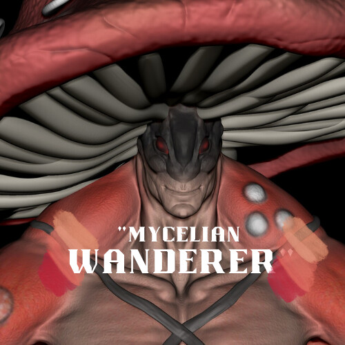 ArtStation - "Mycelian Wanderer"