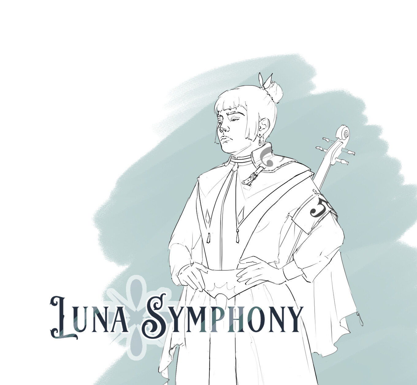 ArtStation - Luna Symphony WIP