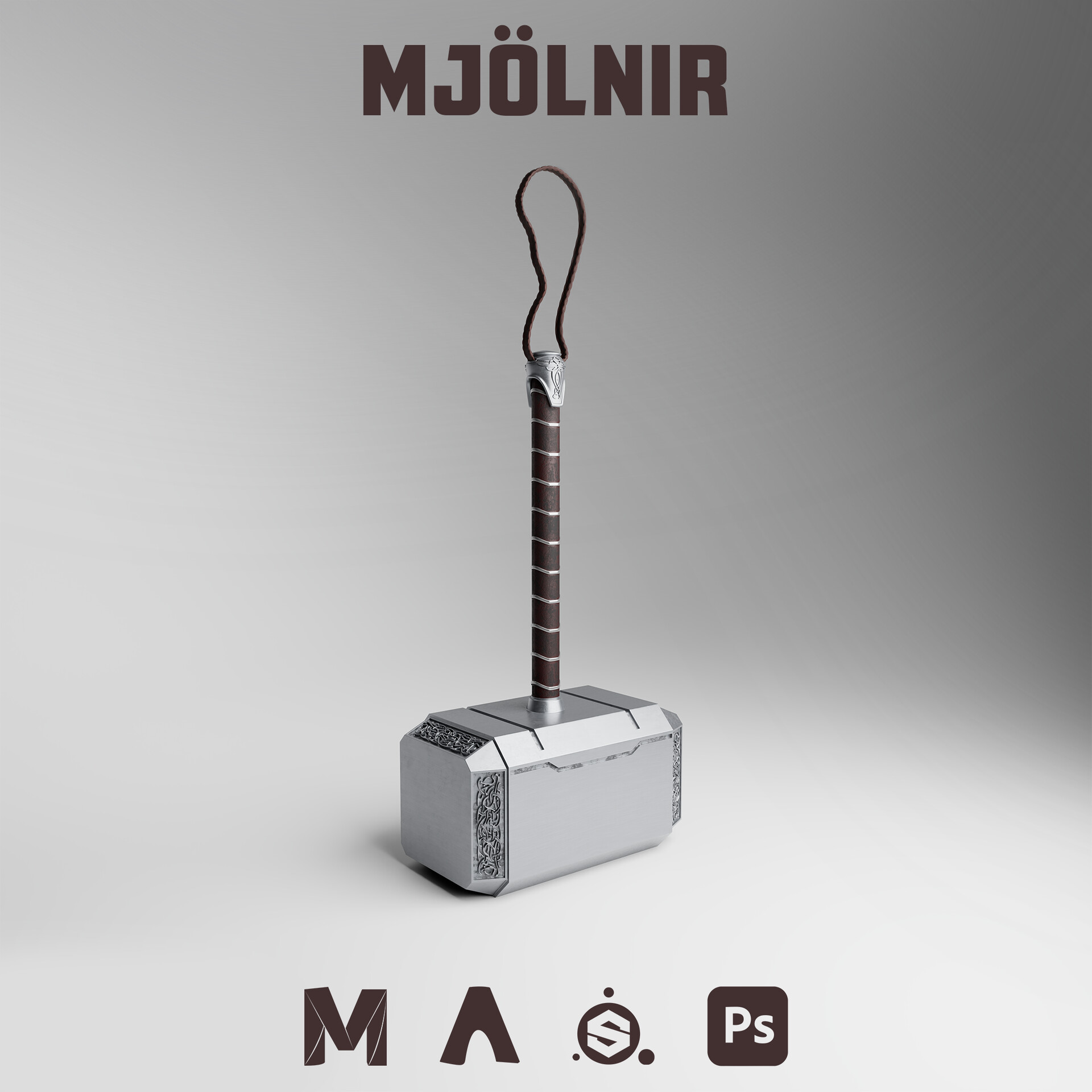 ArtStation - Mighty Mjölnir