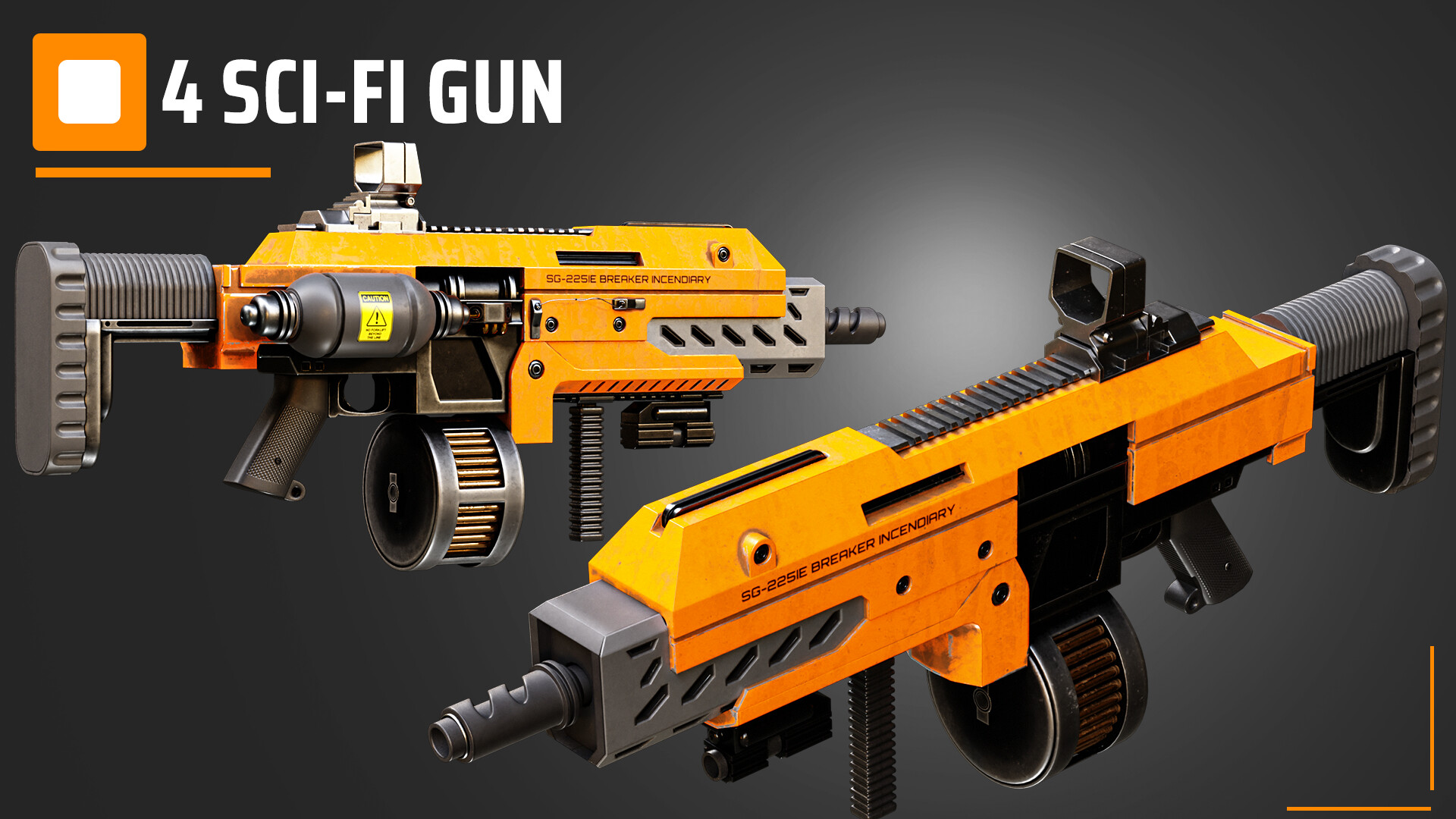 ArtStation - SG-225 IE BREAKER INCENDIARY https://www.artstation.com/a ...