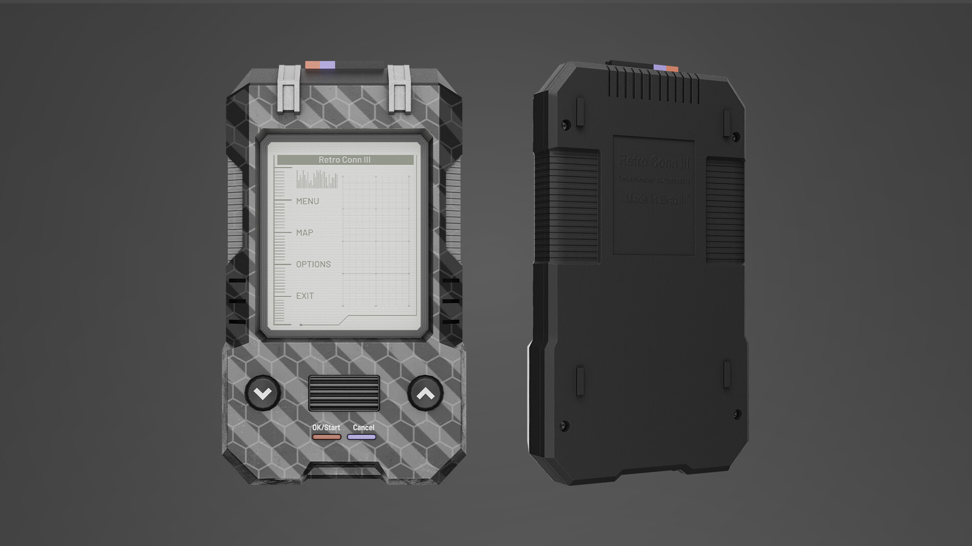 ArtStation - 3D Game Prop - Sci-Fi Tactical Handheld Device