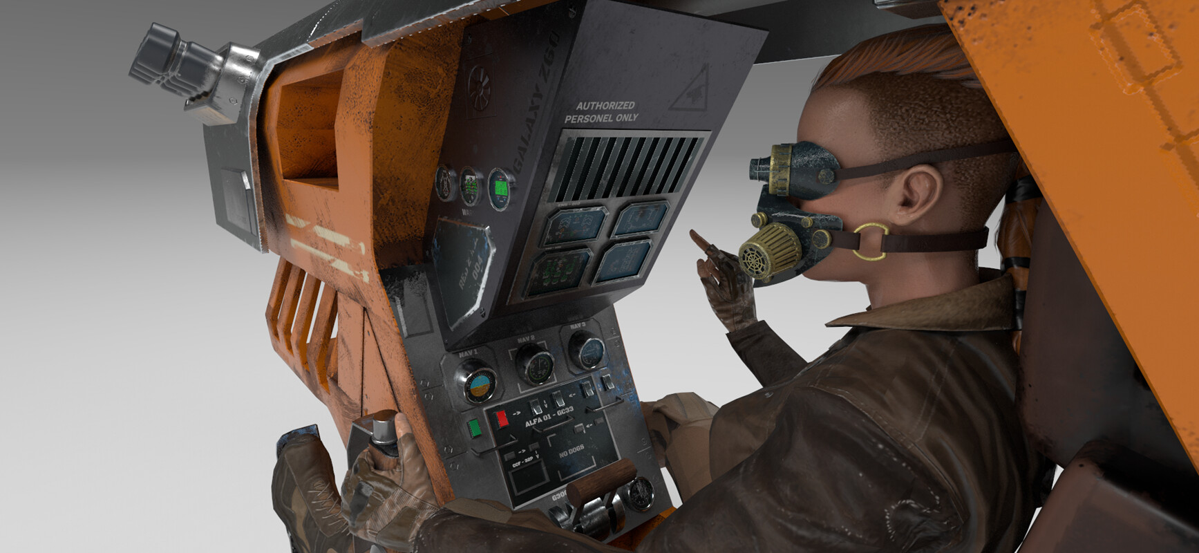 ArtStation - Steampunk Vehicle