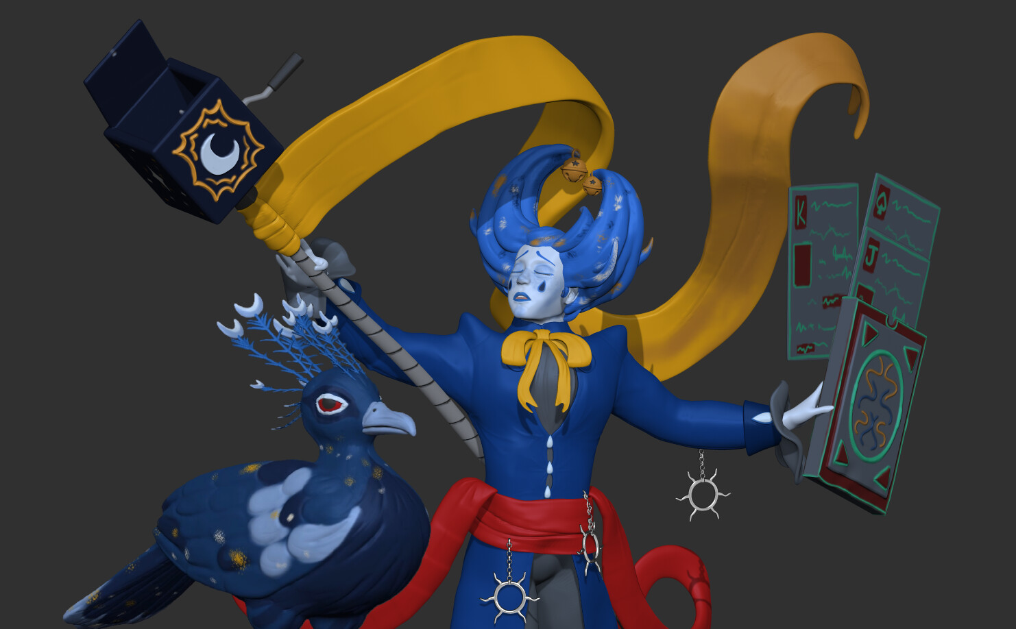 ArtStation - Sad Magical Jester