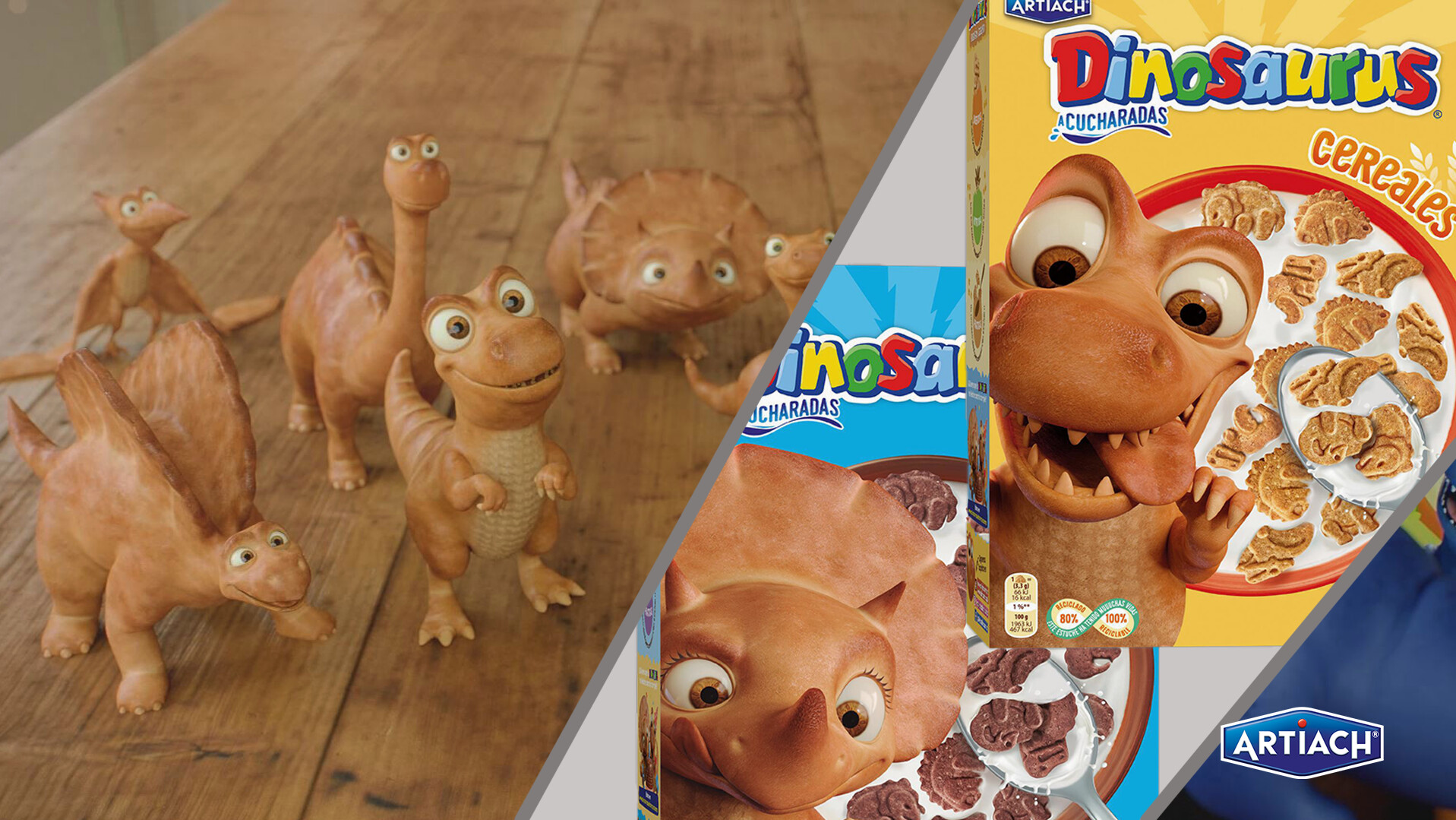 Oriol Corrales - Dinosaurus Cookiens - TV Commercial and Packaging