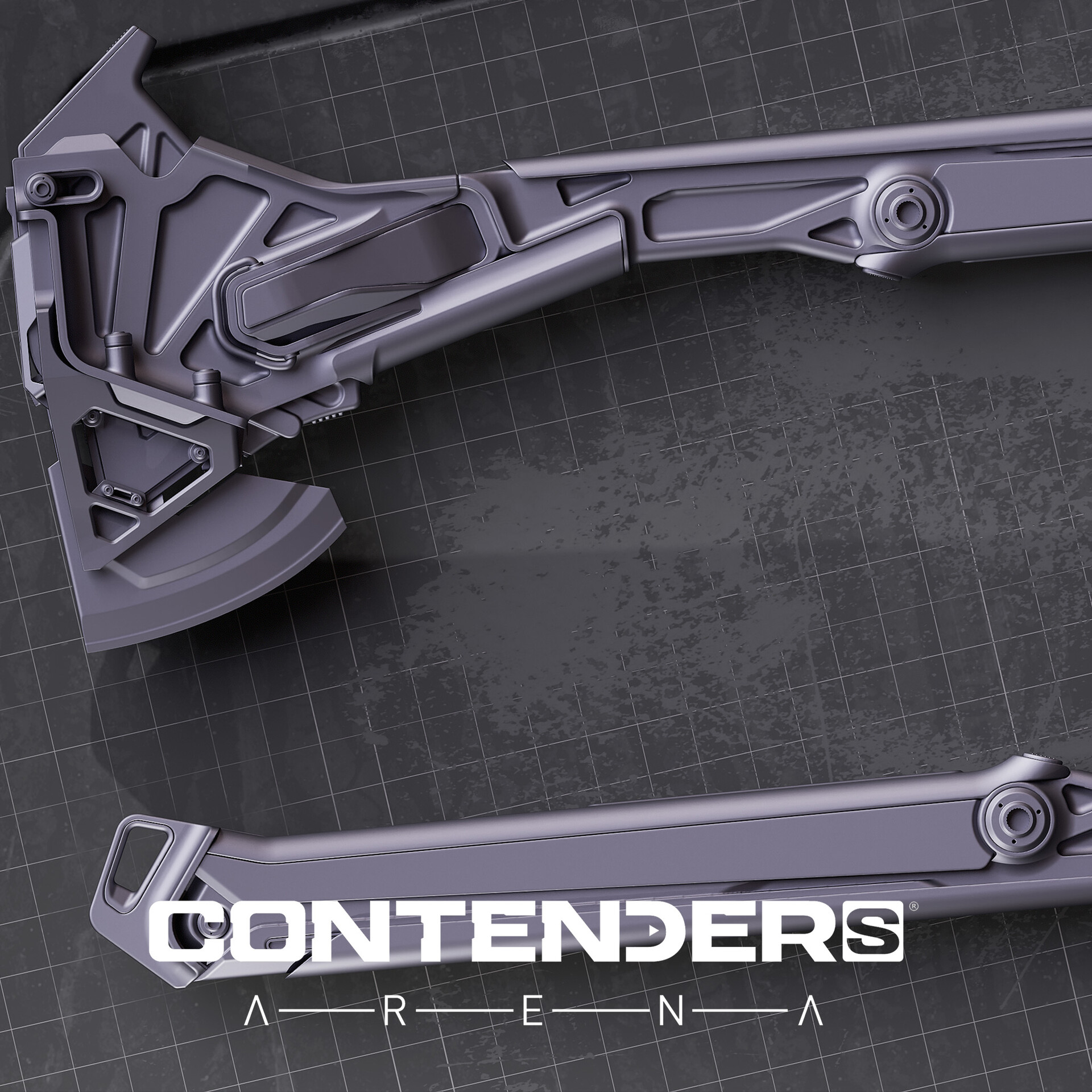 ArtStation - Contenders Arena Assets | Weapons