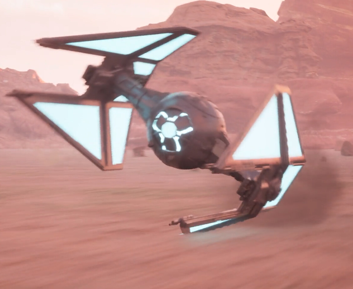 ArtStation - Interceptor Tie sequence