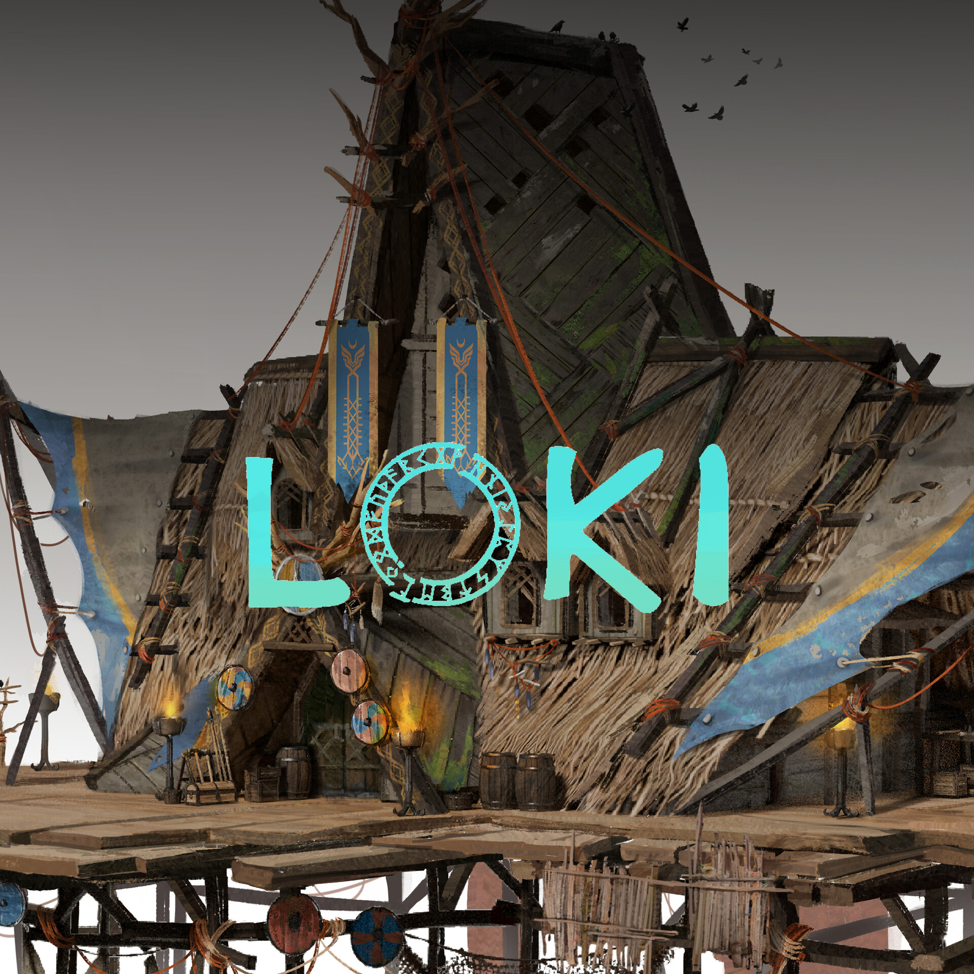 ArtStation - Atomhawk Canada Internal Project: Loki - Valkyrie Village