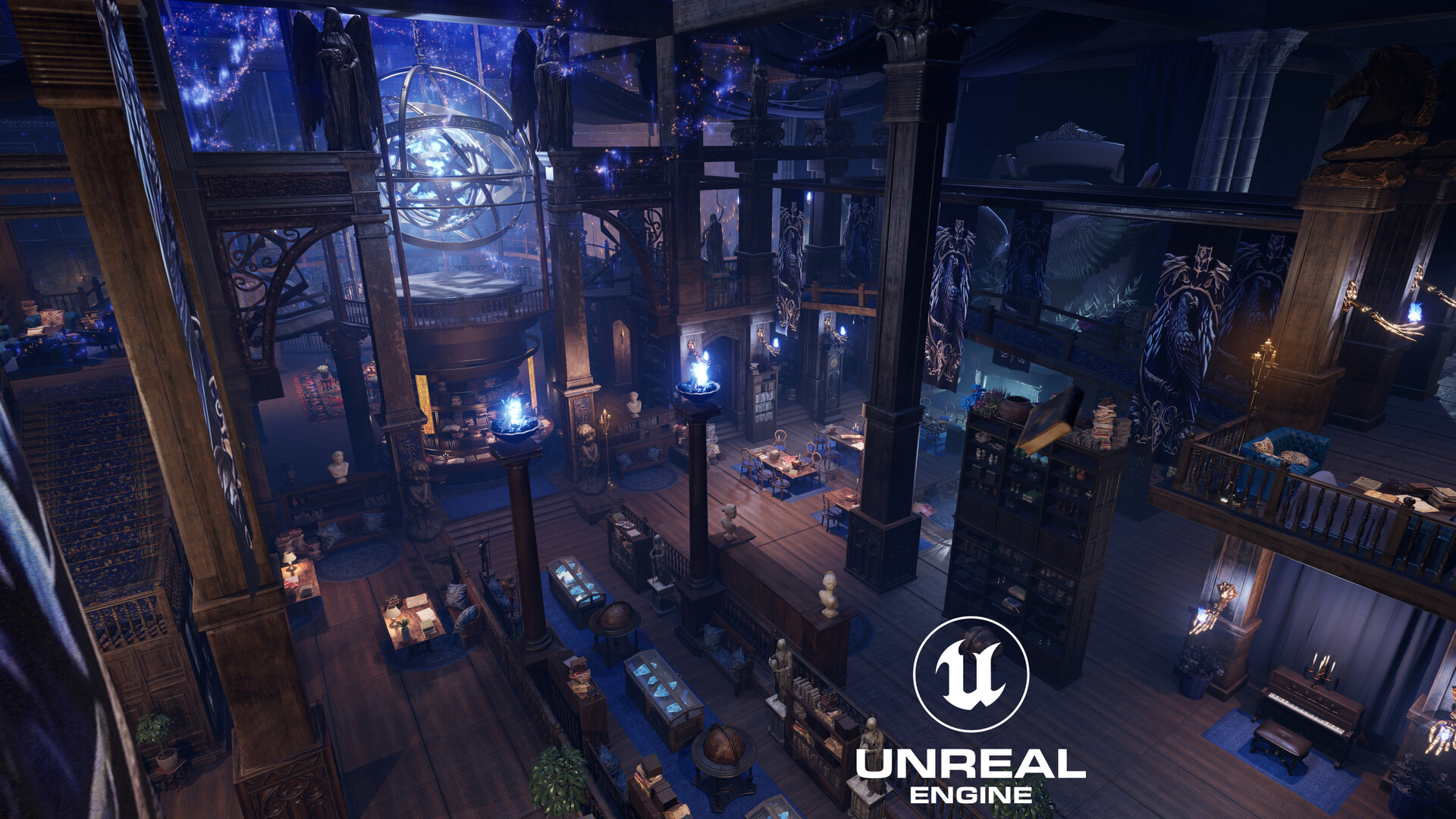 ArtStation - Ravenclaw Library