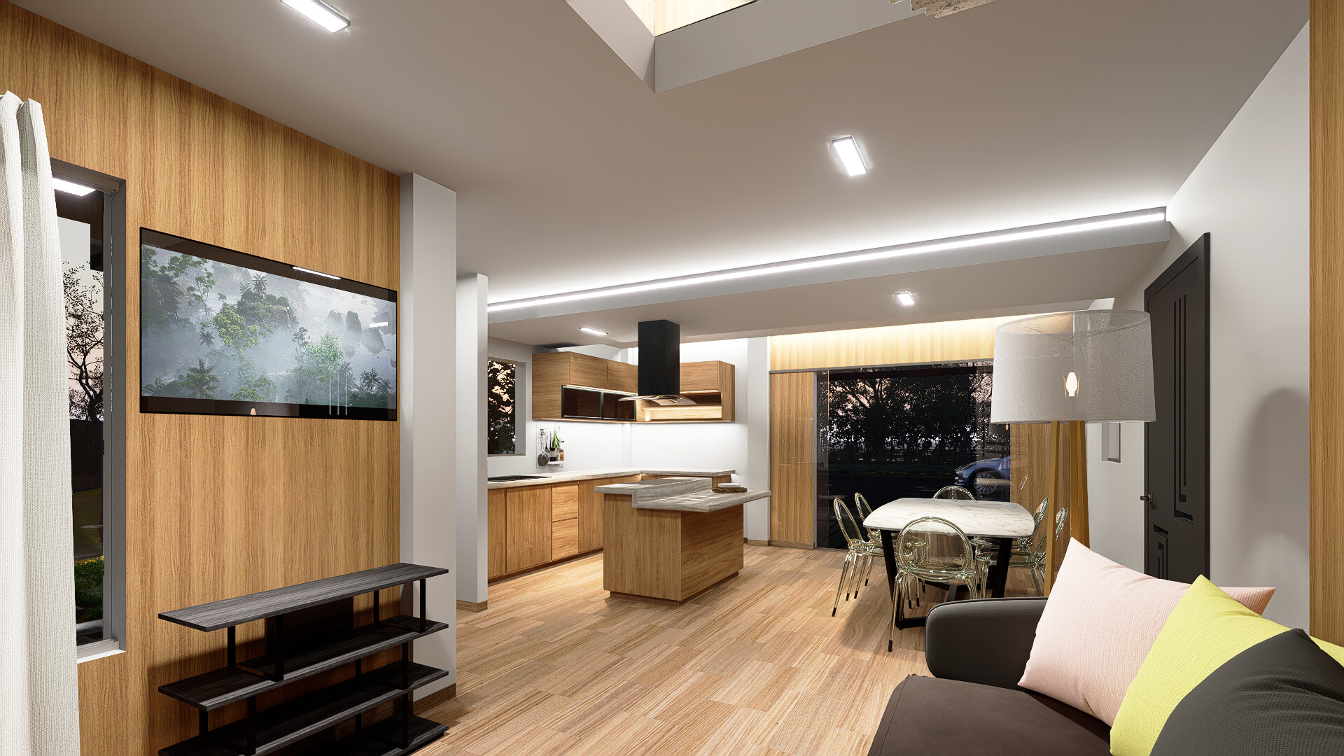 ArtStation - Archviz Tutorial Blender + D5 Render in Youtube