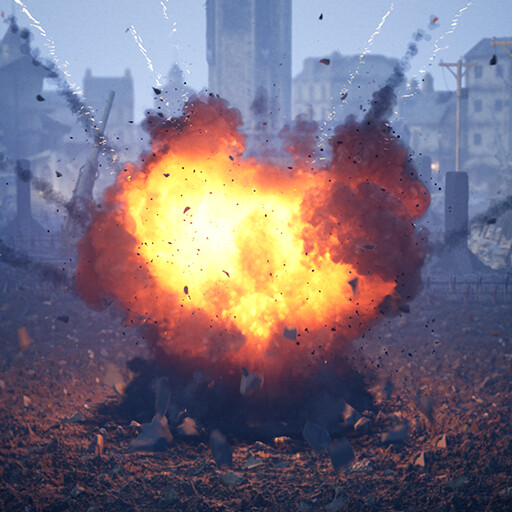 ArtStation - Explosion Cinematic