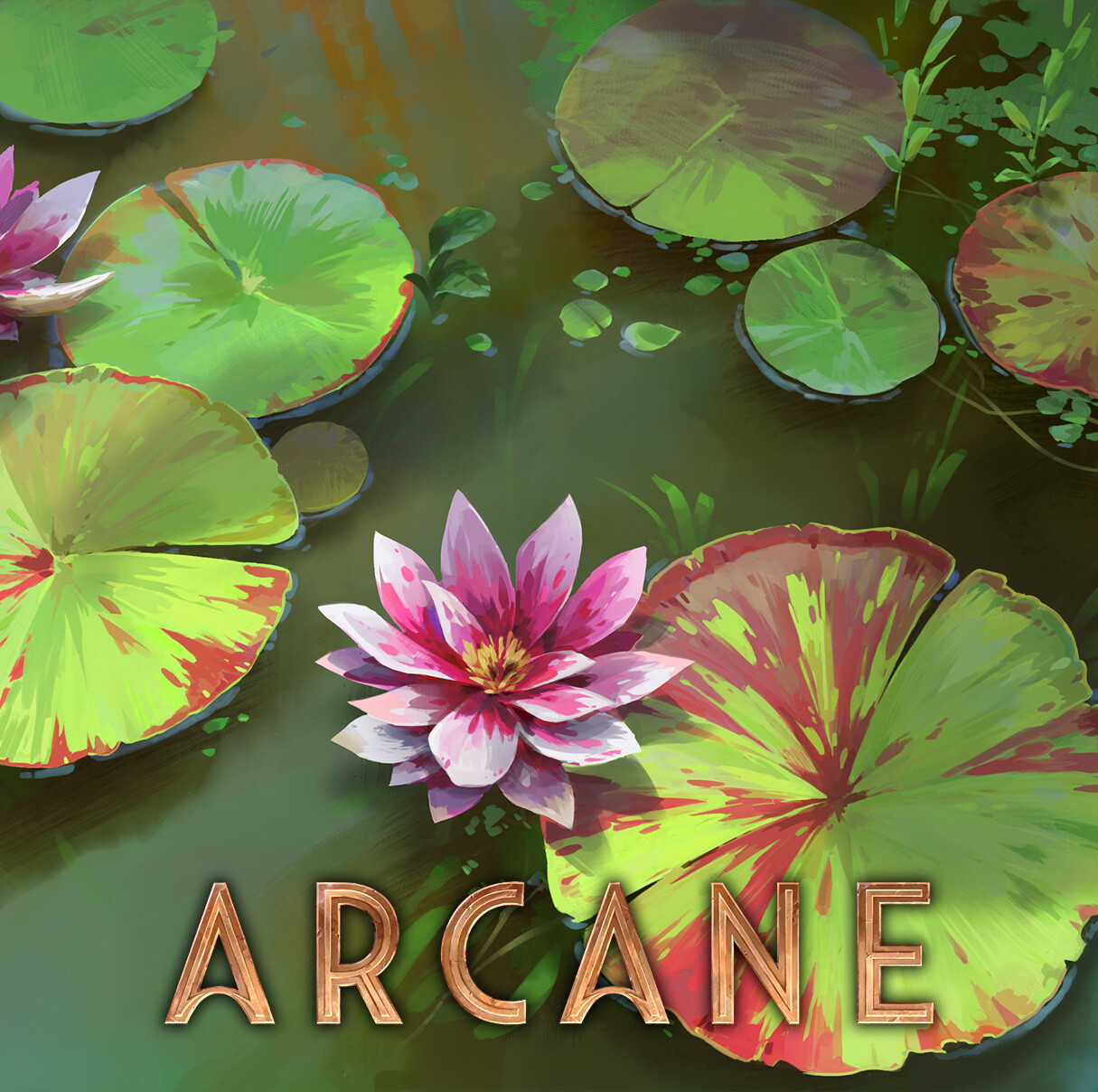 ArtStation - ARCANE Background paintings - Ekko tree