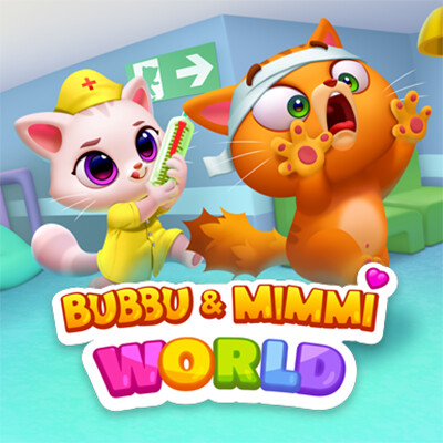 ArtStation - Bubbu & Mimmi World "Hospital chase"