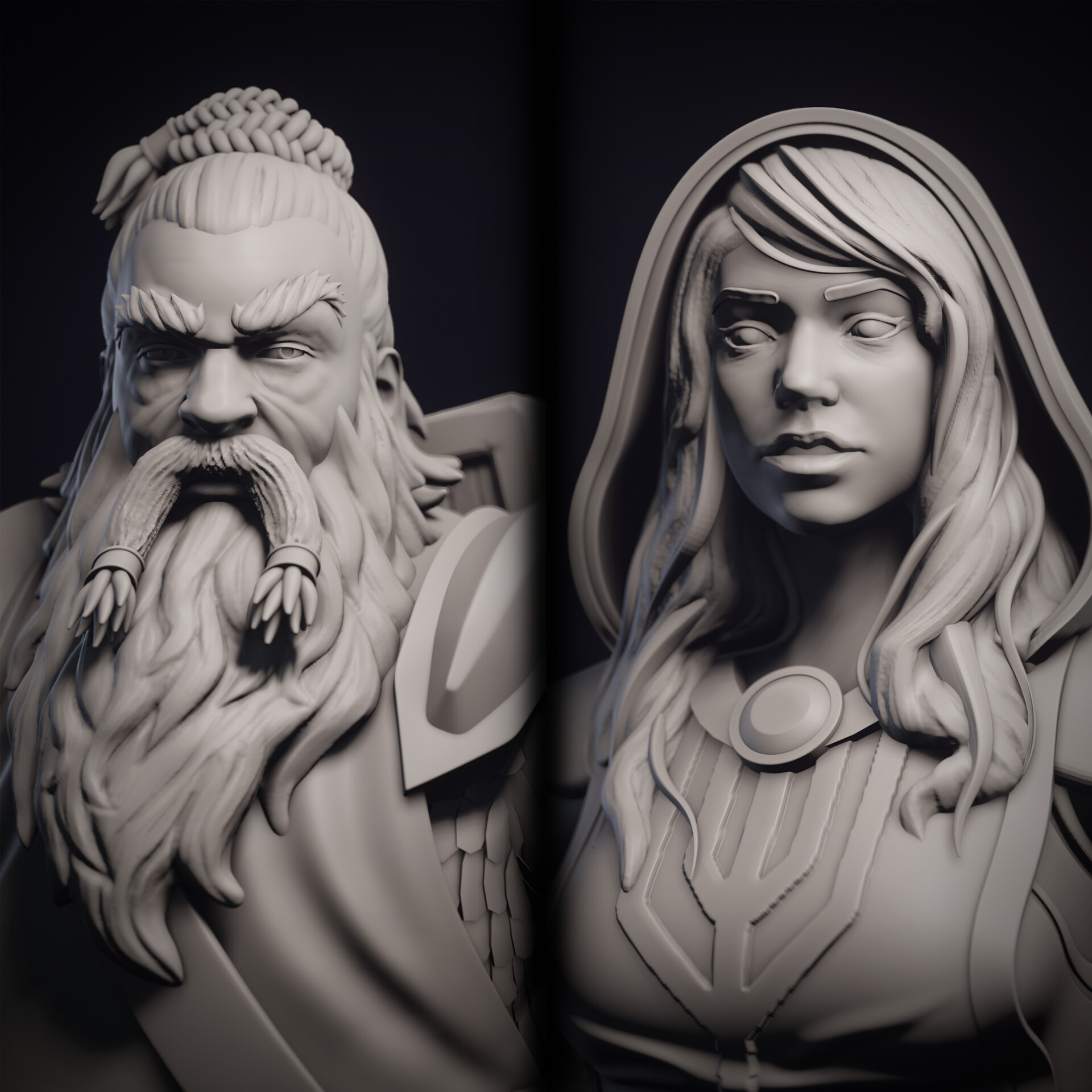 ArtStation - Fantasy Miniatures