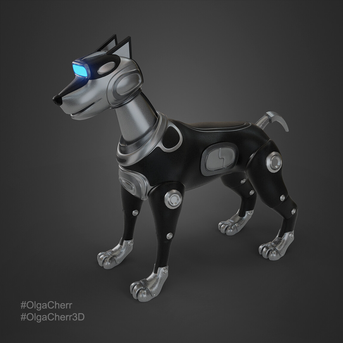 ArtStation - Animation of 3D characters for the movie “ROBOT DOG"