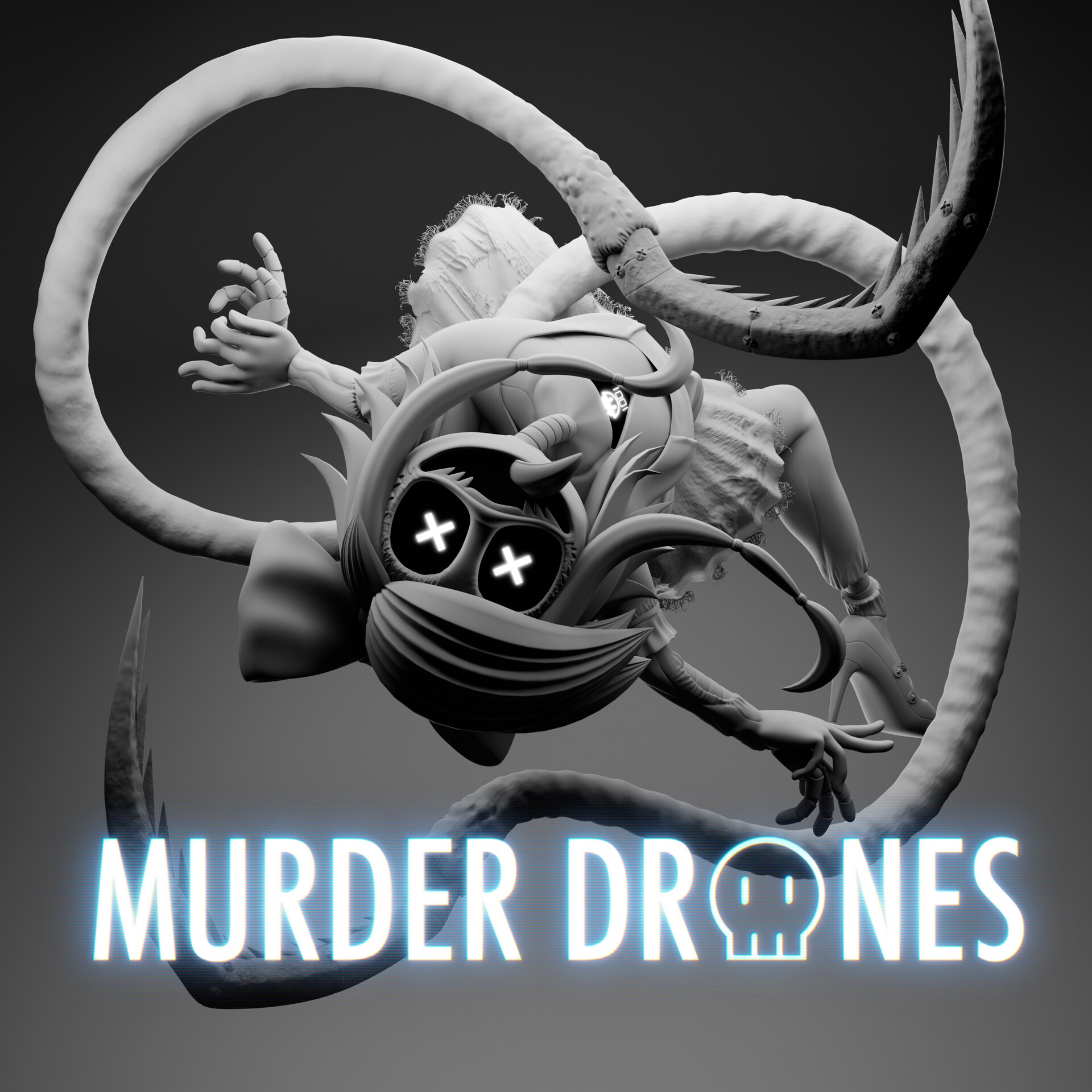 ArtStation - Murder Drones Cyn Sculpture