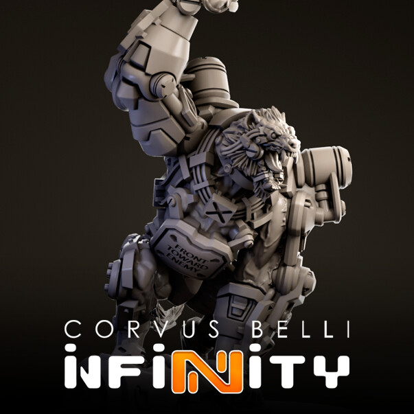 ArtStation - Kibervolk Patrol - Ariadna Army from Infinity The Game