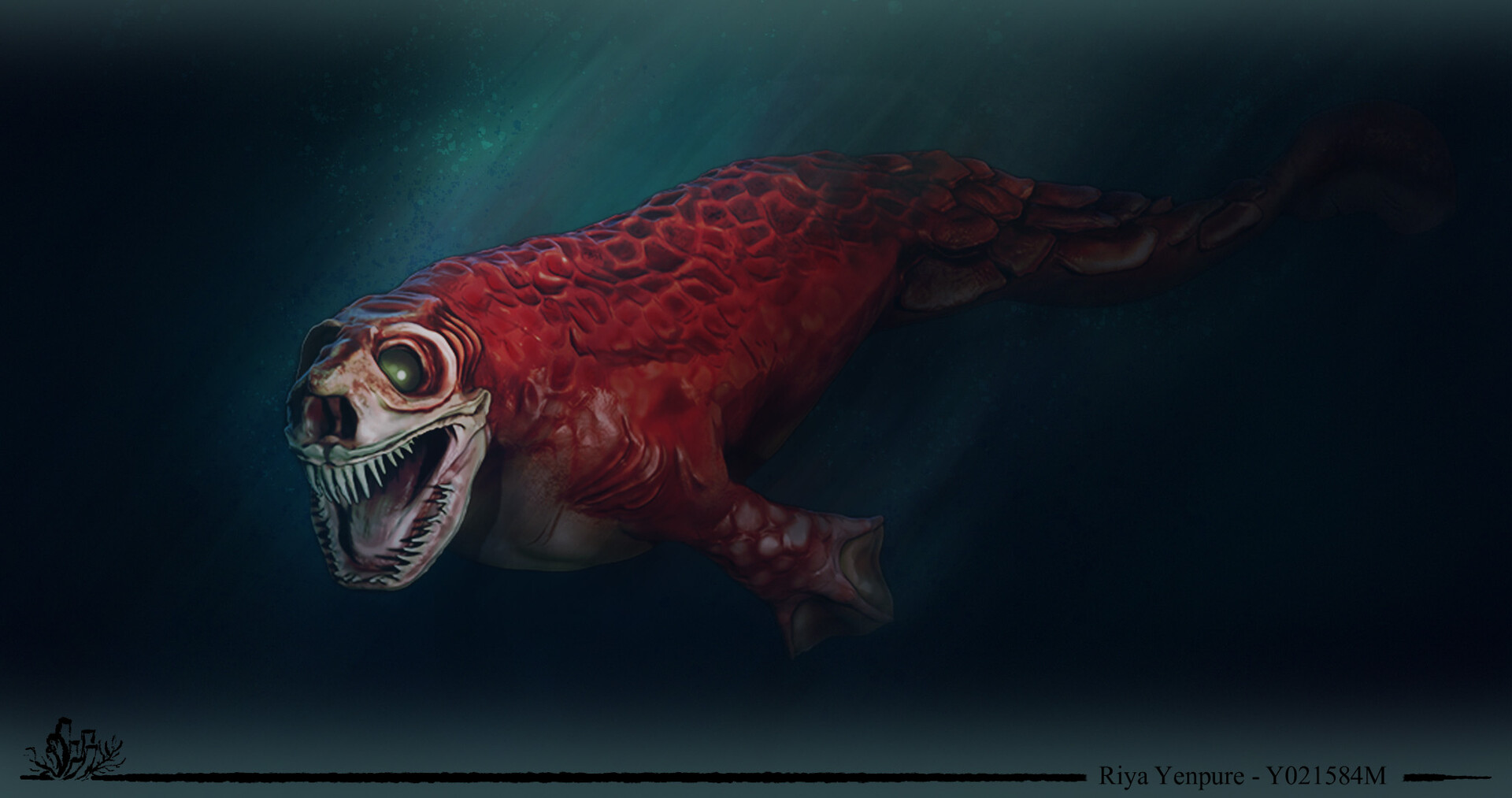 ArtStation - Deep sea Creature Design