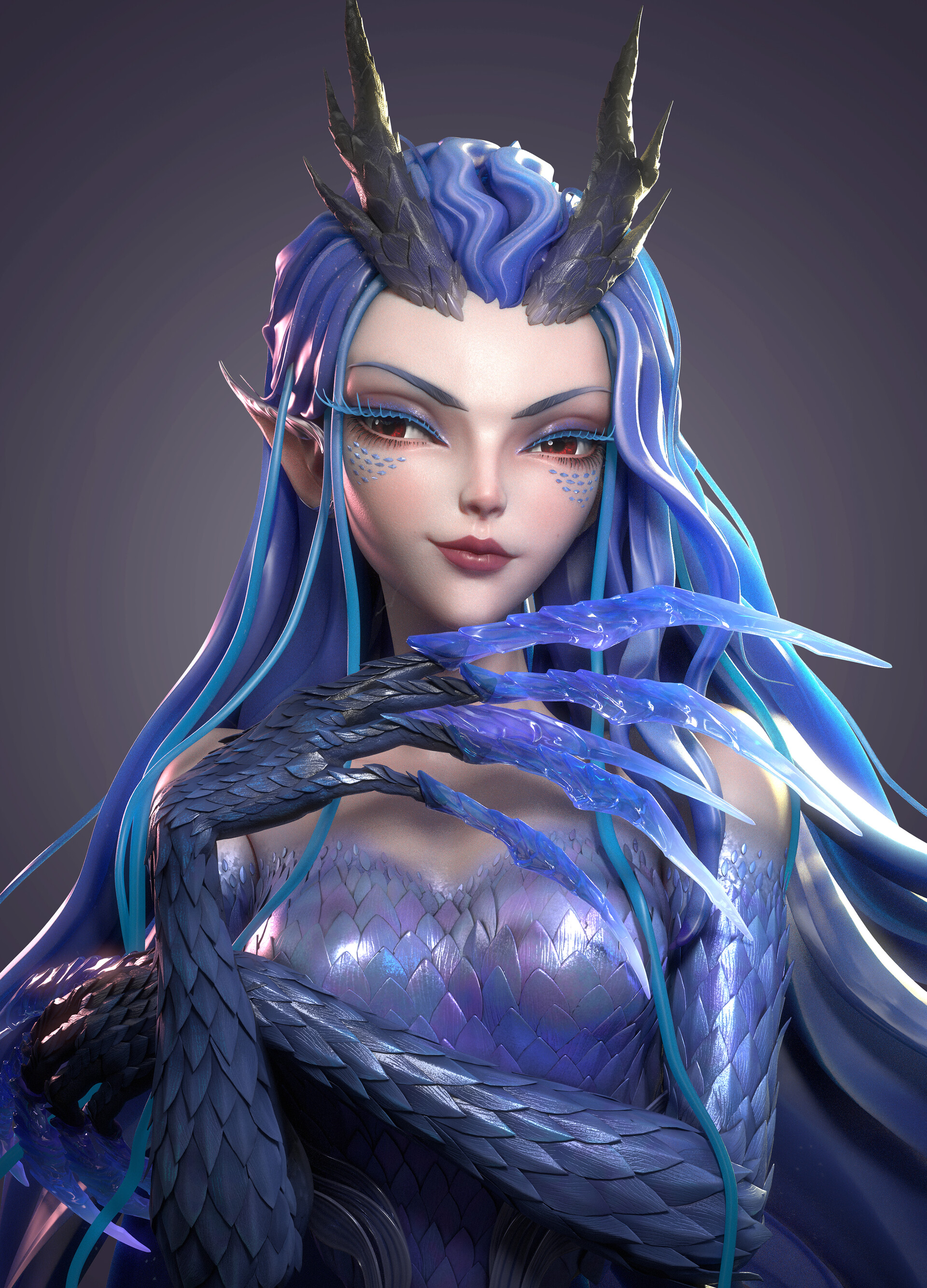 ArtStation - Ne Zha 2敖闰aorun fan art